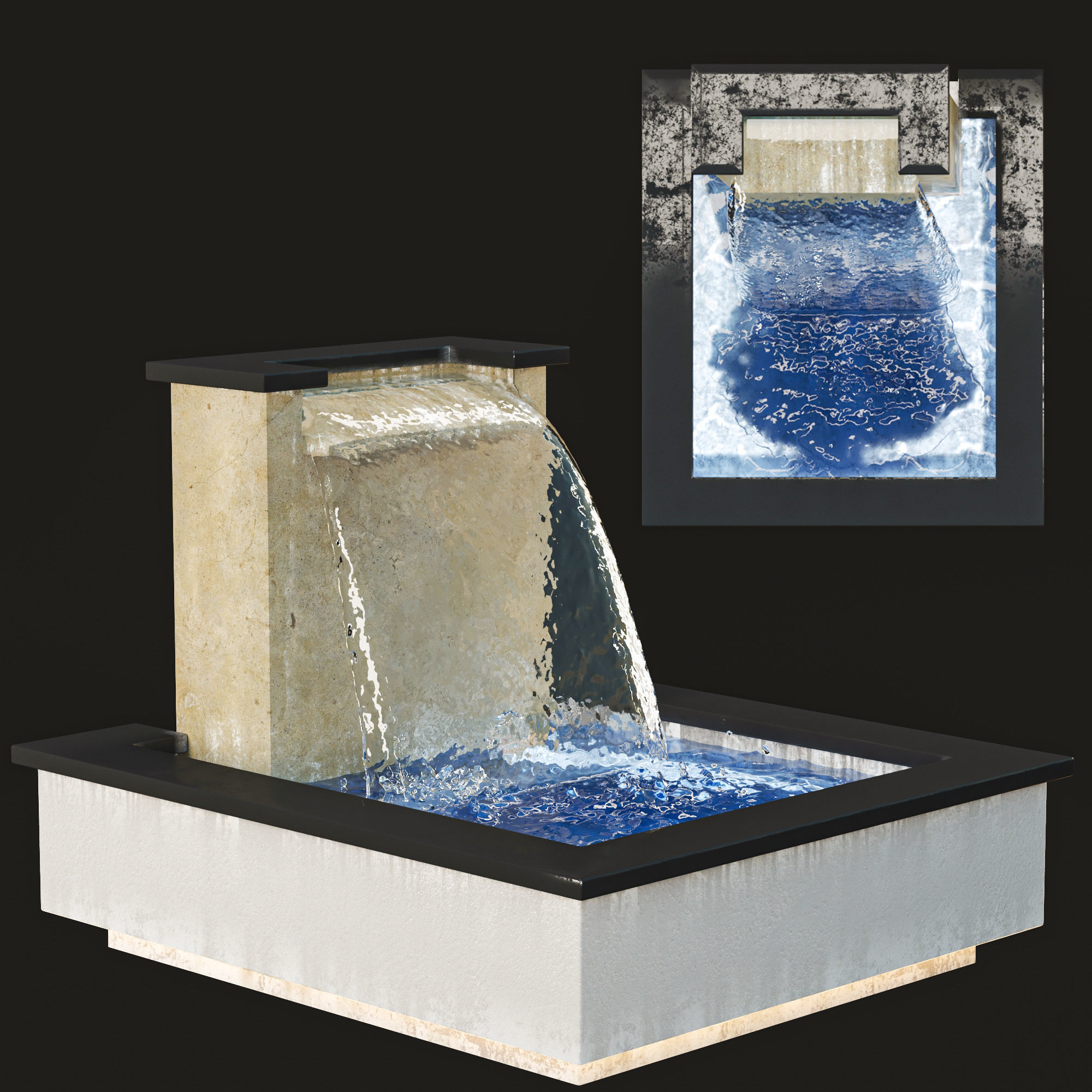 fountain vol 11 3D model | CGTrader