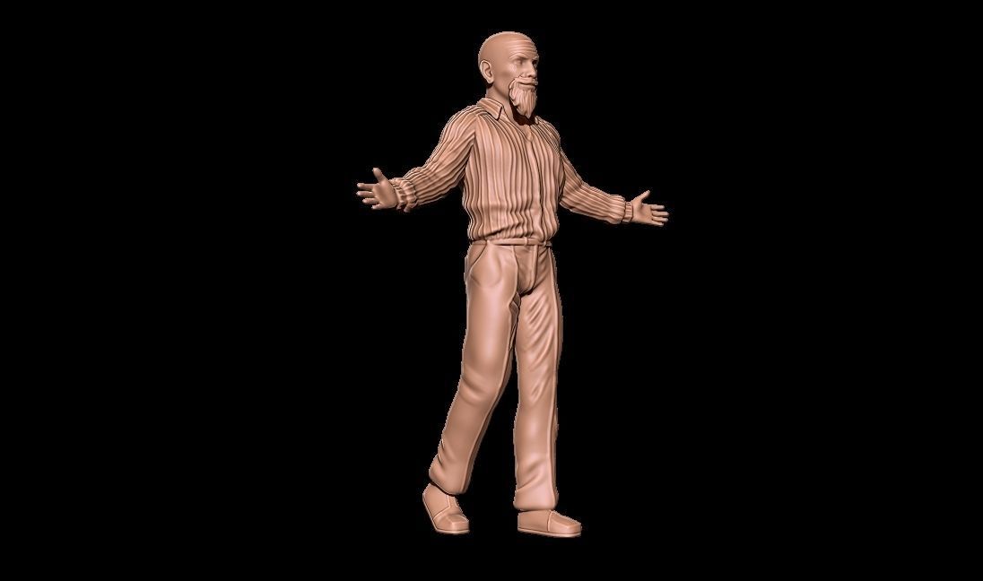 Survivor Doug 3D model 3D printable | CGTrader
