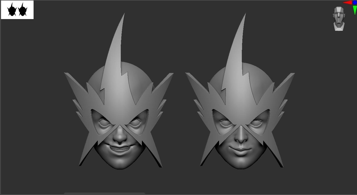 Spider-man Francine Frye Female Electro Kit for Marvel Legends 3D model ...