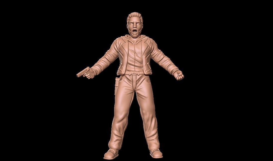 Survivor Nick 3D model 3D printable | CGTrader