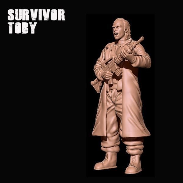 Survivor Toby 3D model 3D printable | CGTrader