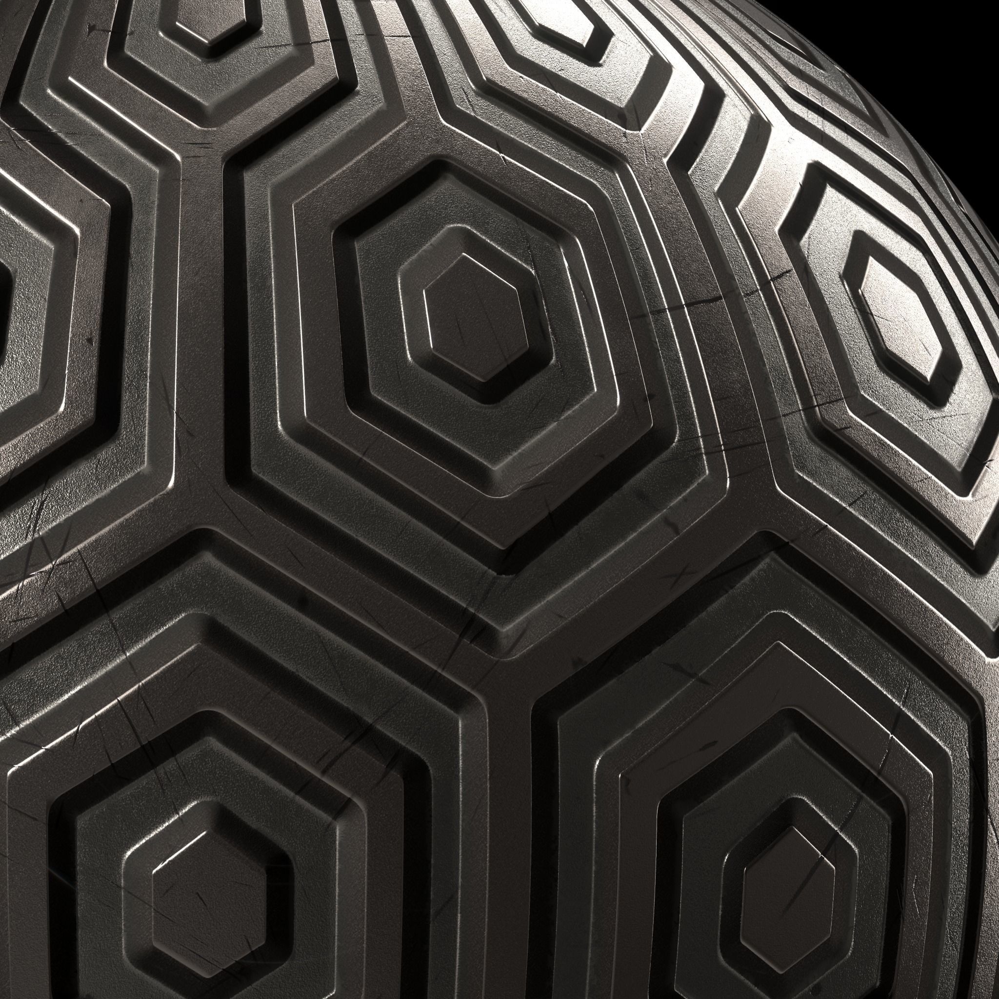 Texture Metal Materials 48- Metal panels By Painting Sbsar Pbr 4k VR ...