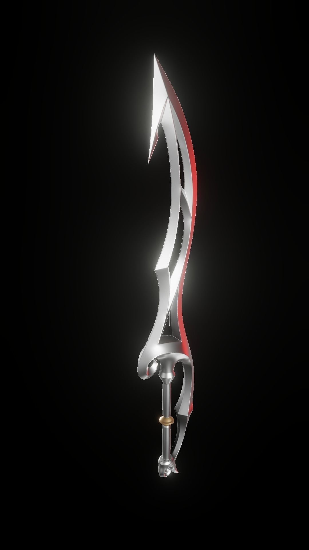Zora Long Sword Zelda Tears of the Kingdom 3D model 3D printable | CGTrader