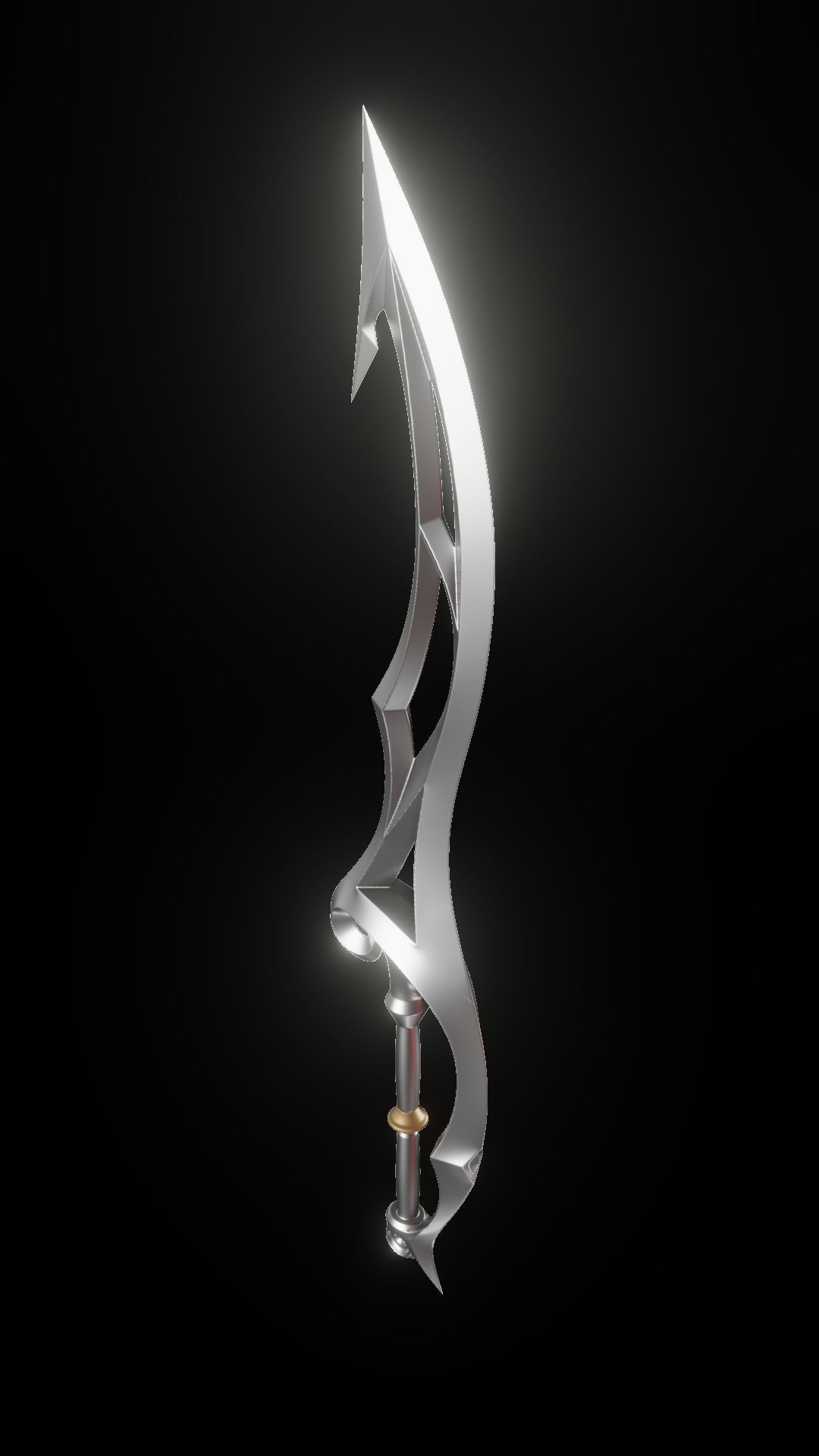 Zora Long Sword Zelda Tears of the Kingdom 3D model 3D printable | CGTrader