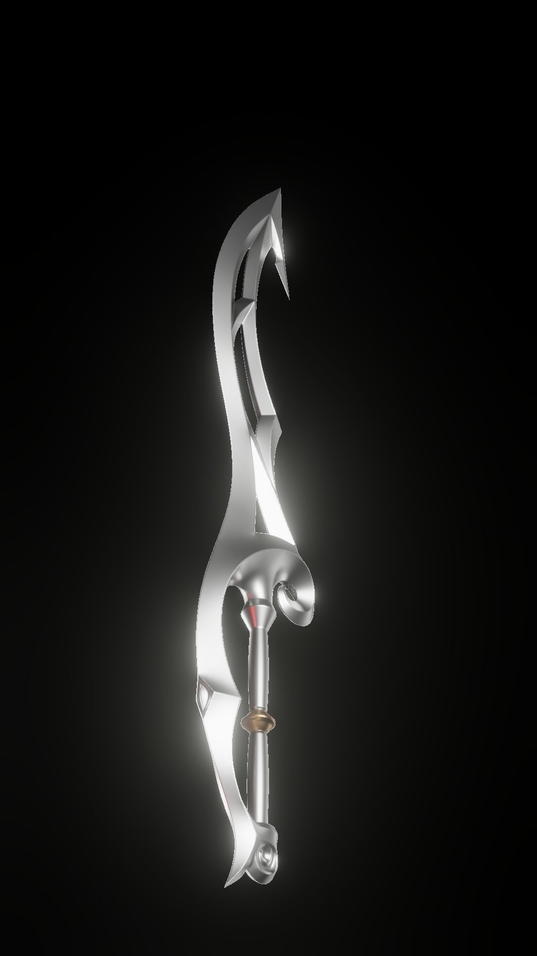 Zora Long Sword Zelda Tears of the Kingdom 3D model 3D printable | CGTrader