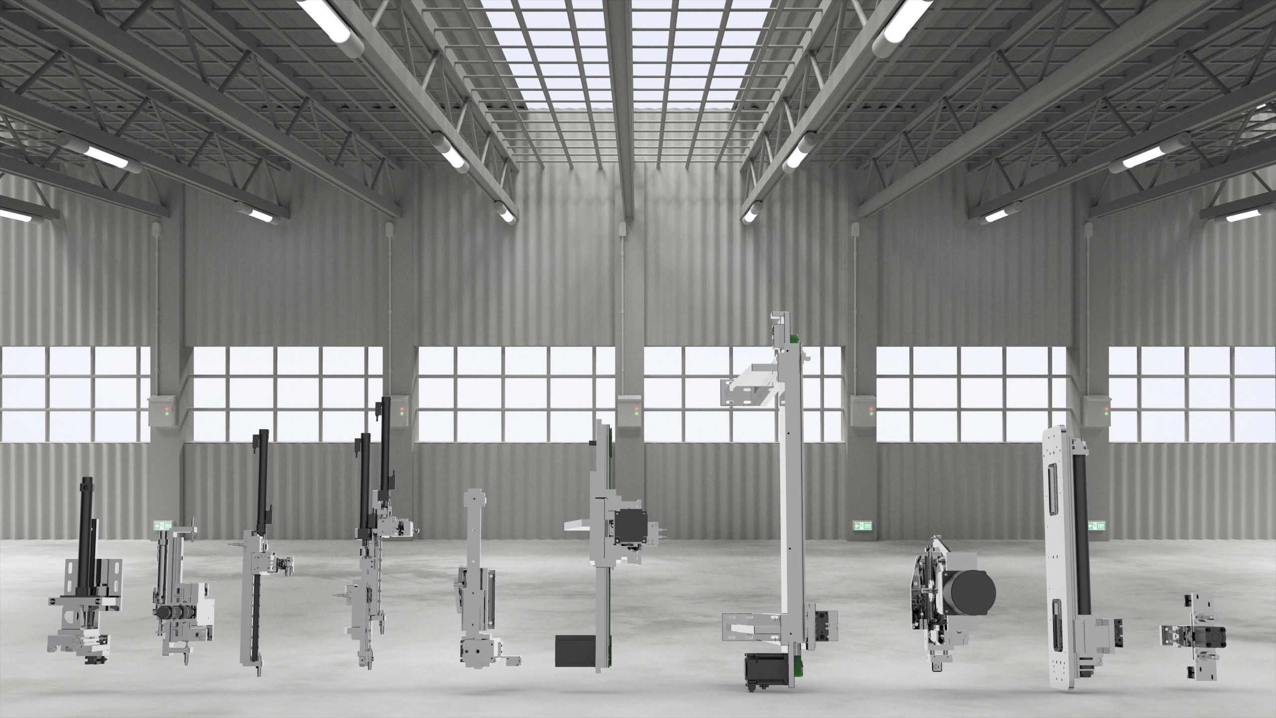 Loading and unloading model set 3D model animated | CGTrader