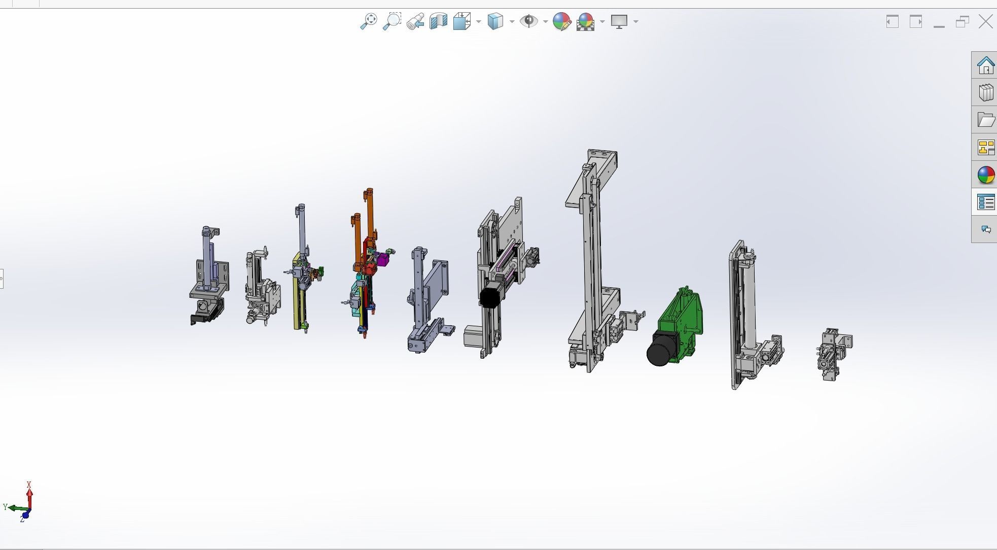 Loading and unloading model set 3D model animated | CGTrader