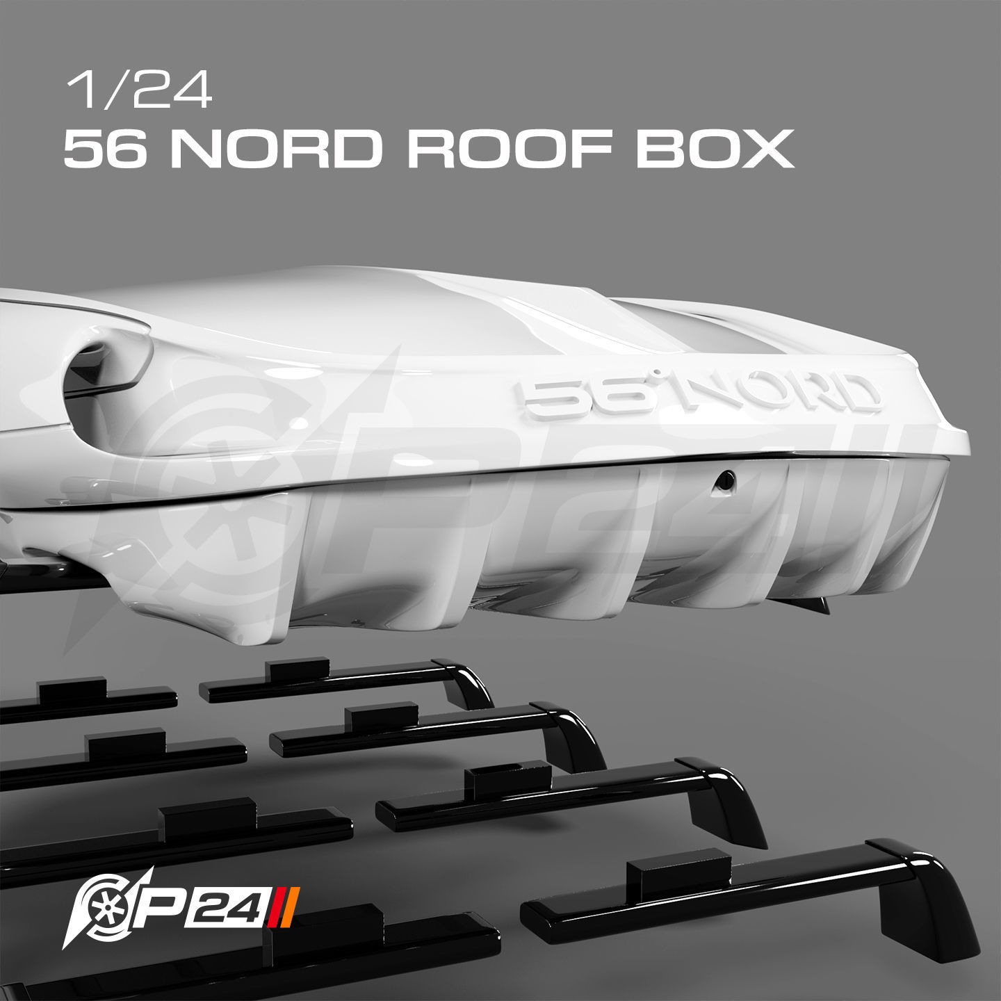 56 NORD ROOF BOX 3D model 3D printable | CGTrader