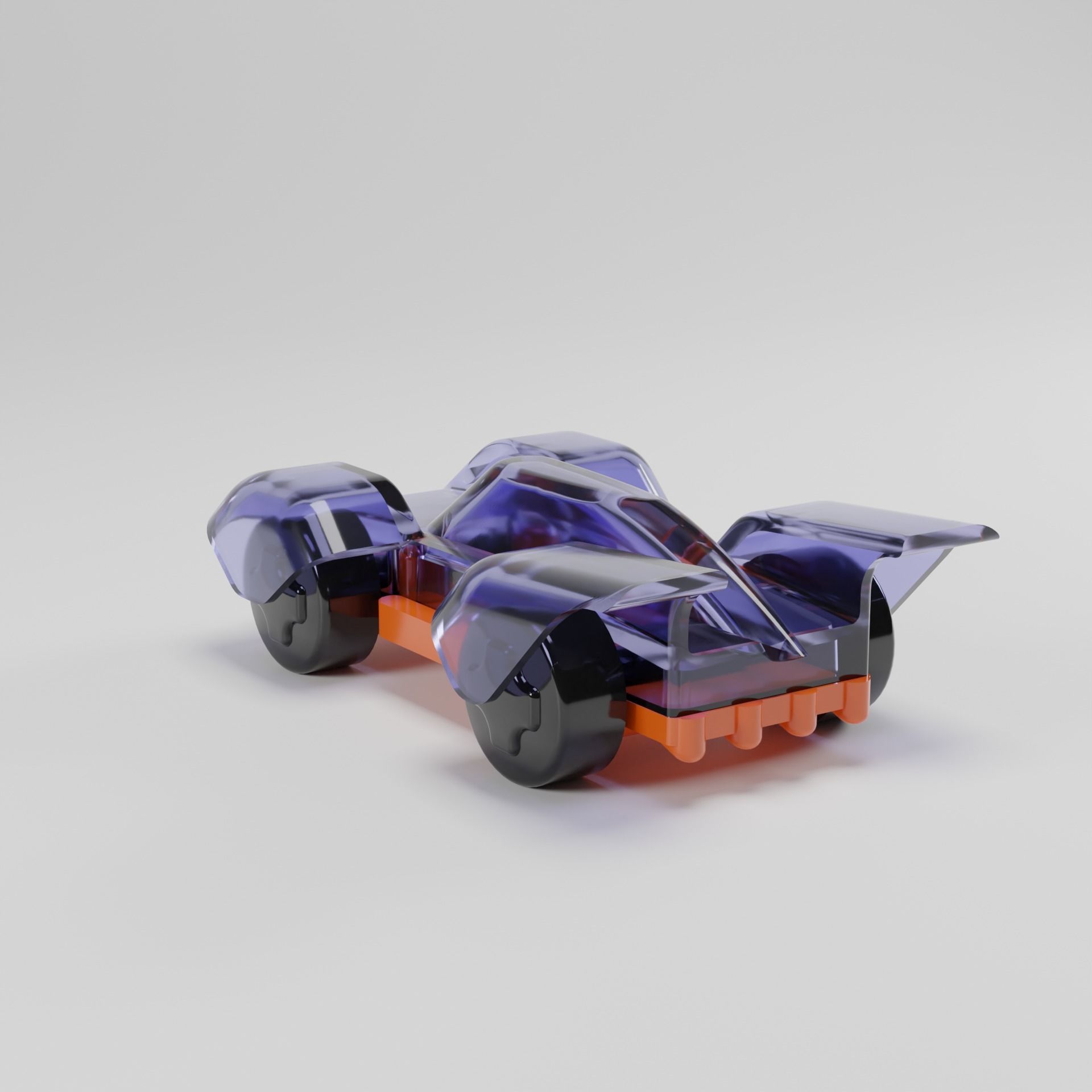 Plastic Toy Cars 3D model rigged | CGTrader