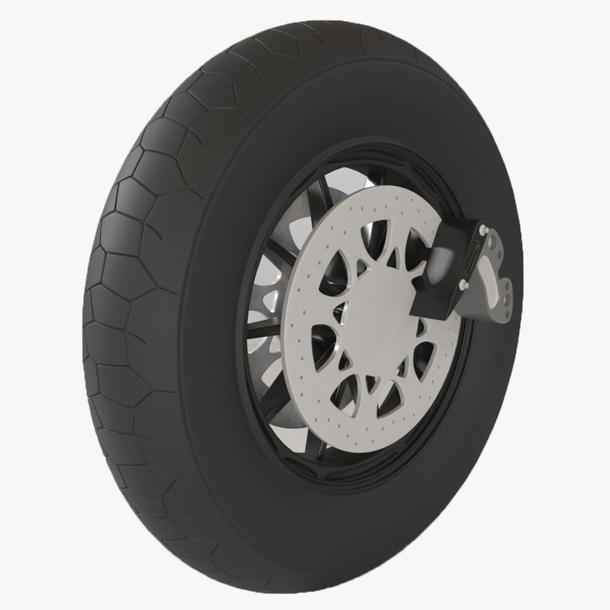 Motorcycle Tyre 3D model | CGTrader