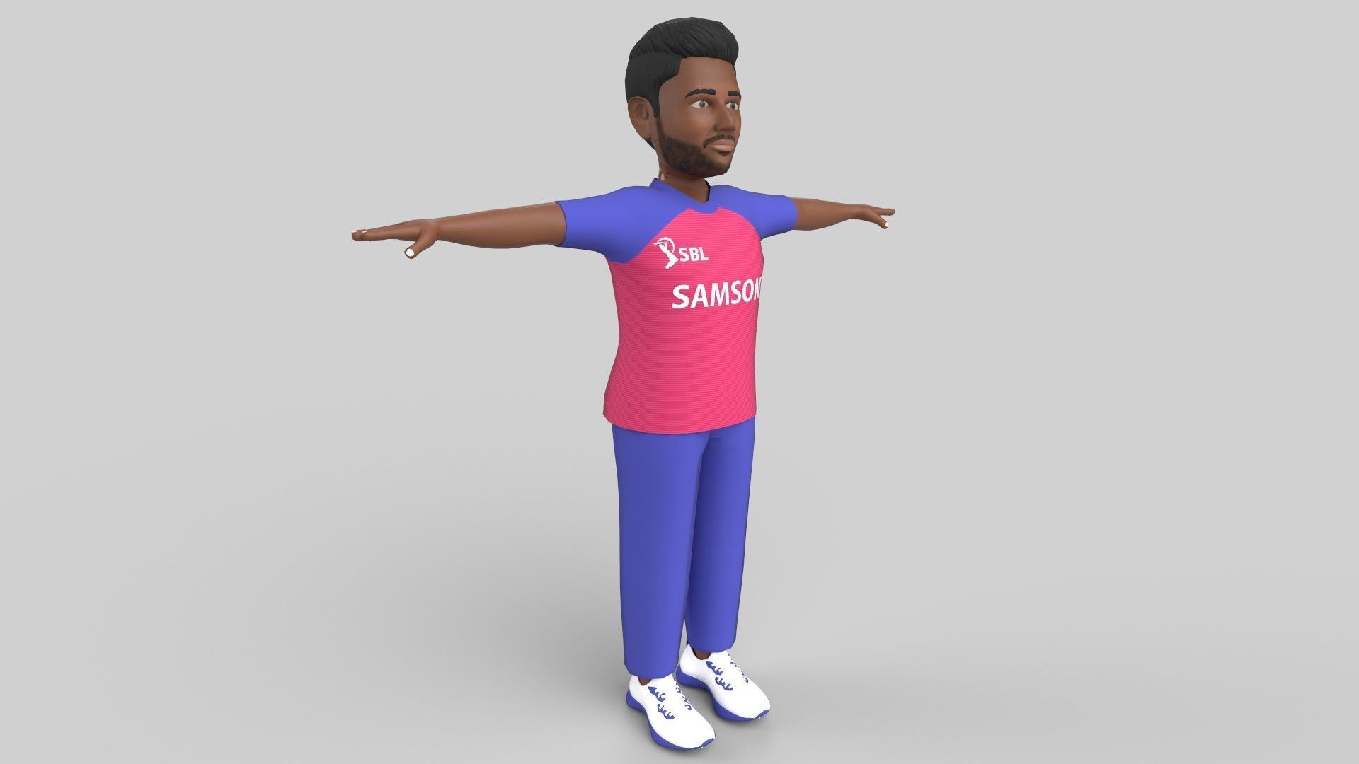 Sanju Samson 3D model | CGTrader