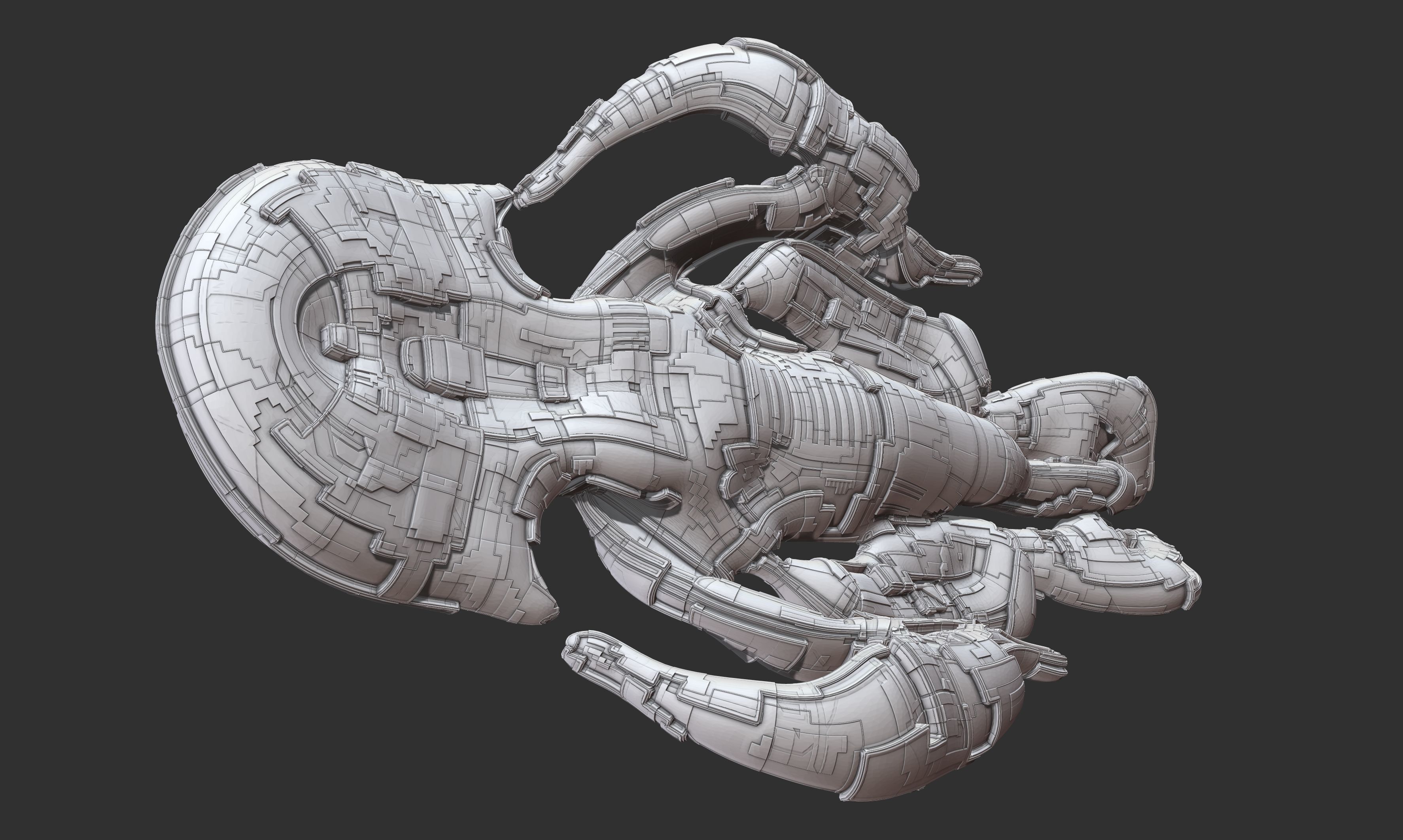 space equipment node 00209 3D model | CGTrader