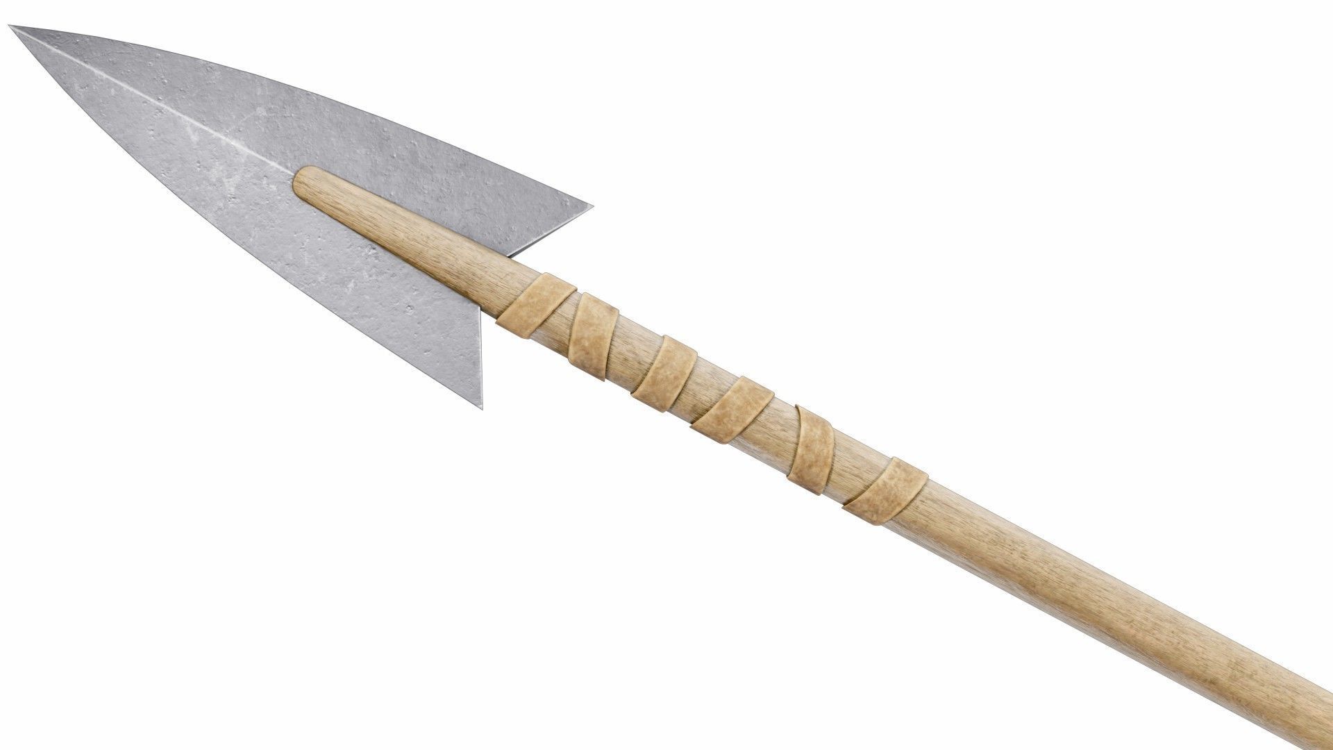 Spear 02 3D model | CGTrader