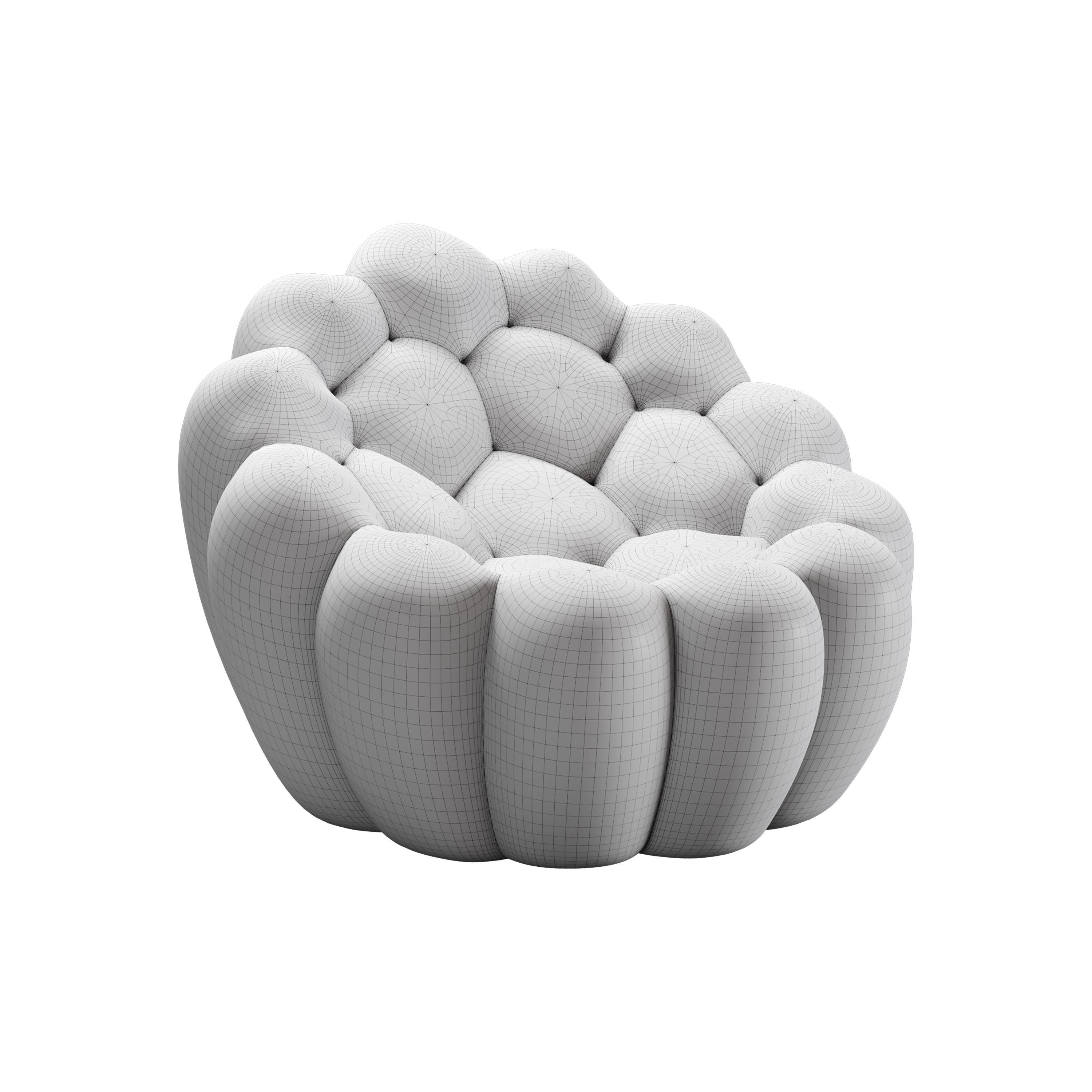 Bubble Armchair 3D model | CGTrader