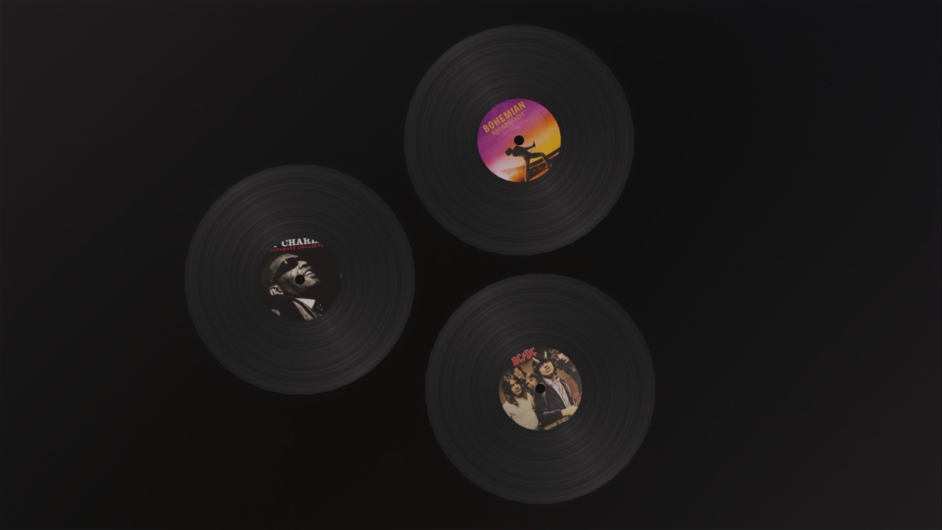 3D model Vinyl Record 3D Model VR / AR / low-poly | CGTrader