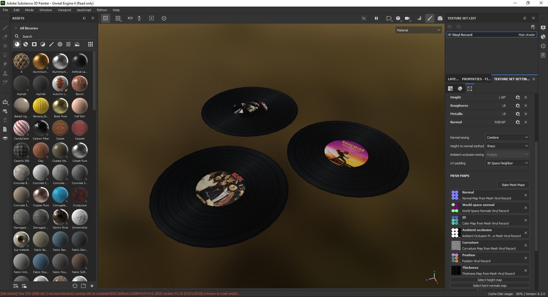 3D model Vinyl Record 3D Model VR / AR / low-poly | CGTrader