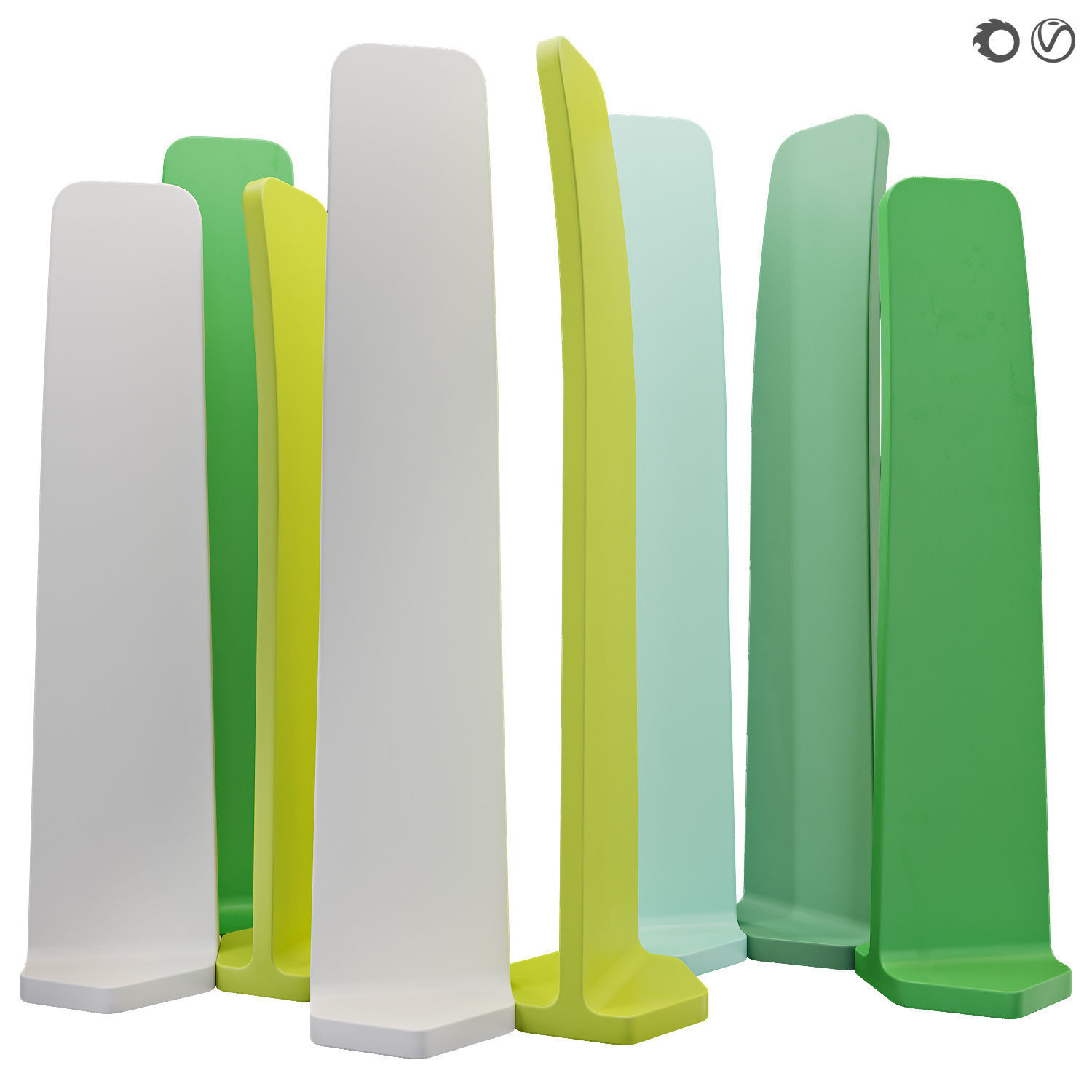 Plast Gradient 3D model | CGTrader