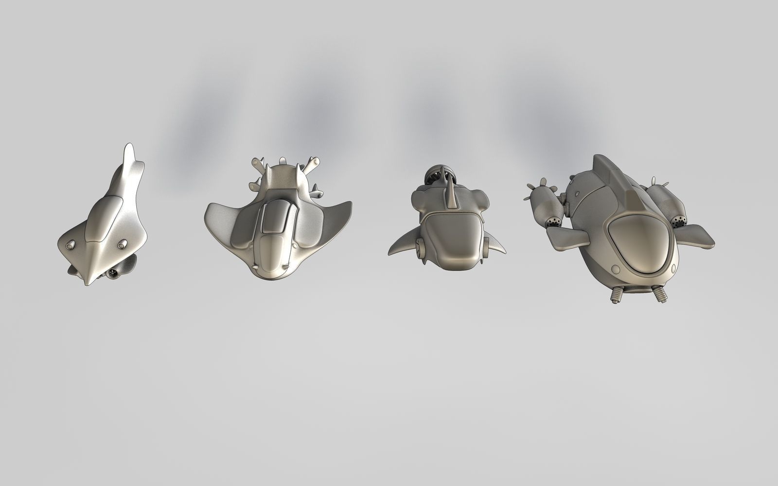 Mini Submarines 3D model | CGTrader