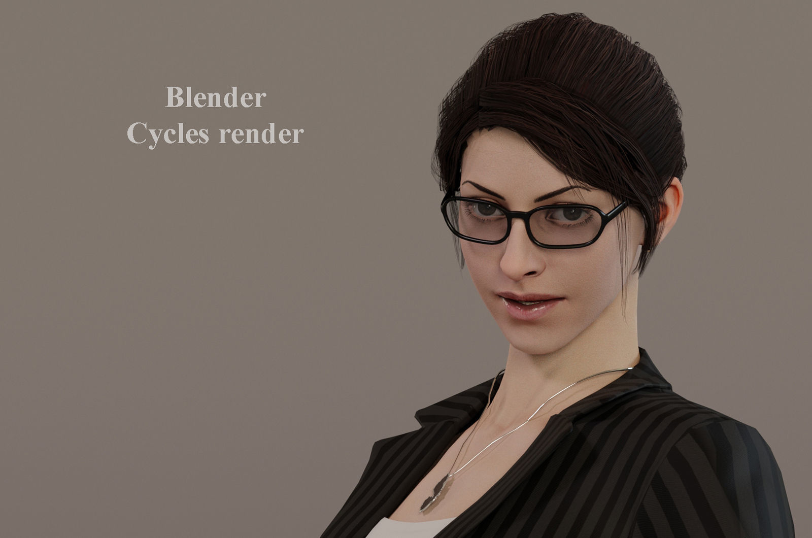 3D model Professional Girl Rig VR / AR / low-poly | CGTrader