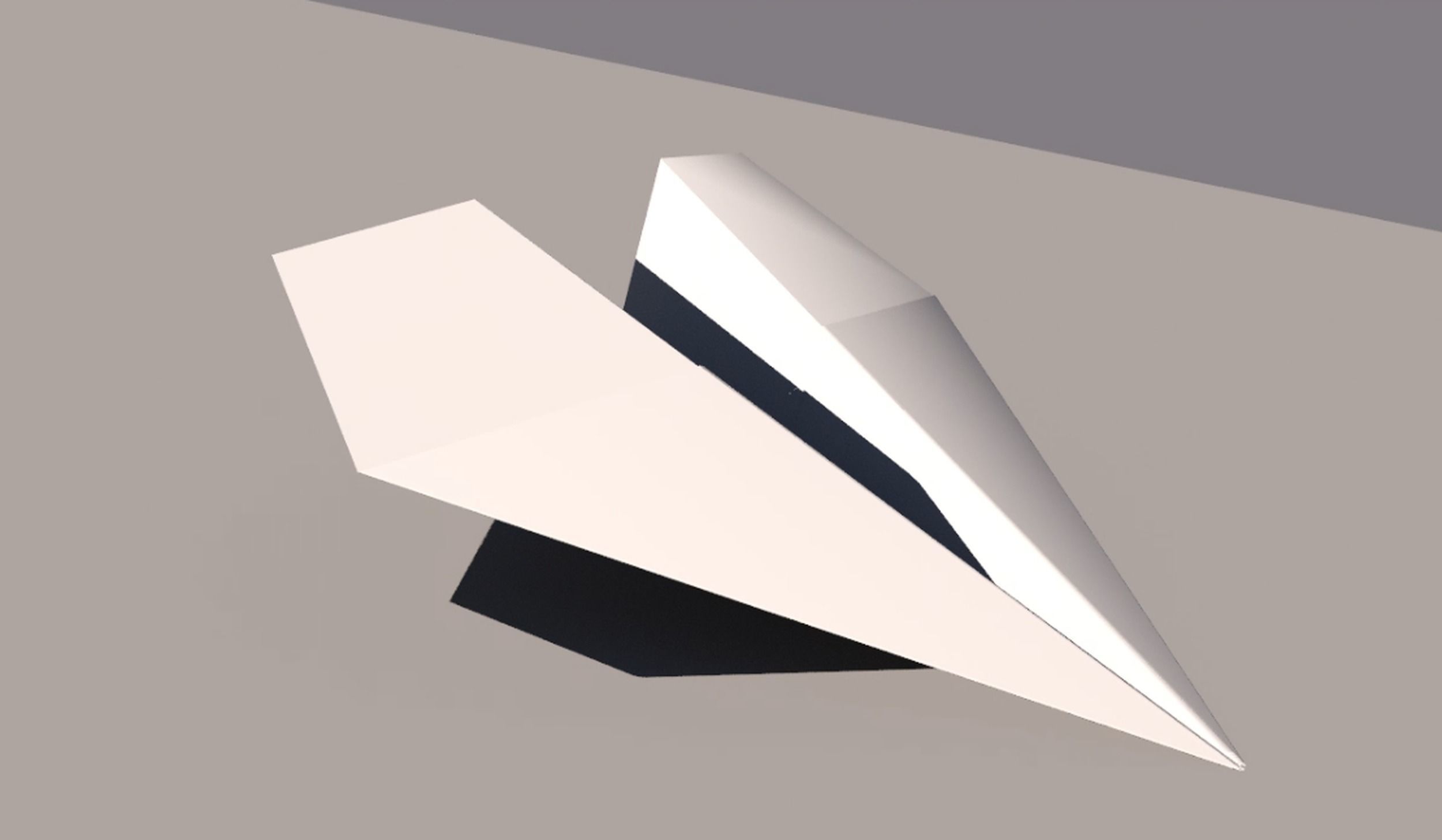 ANIMATED folding paperplane 3D model animated | CGTrader