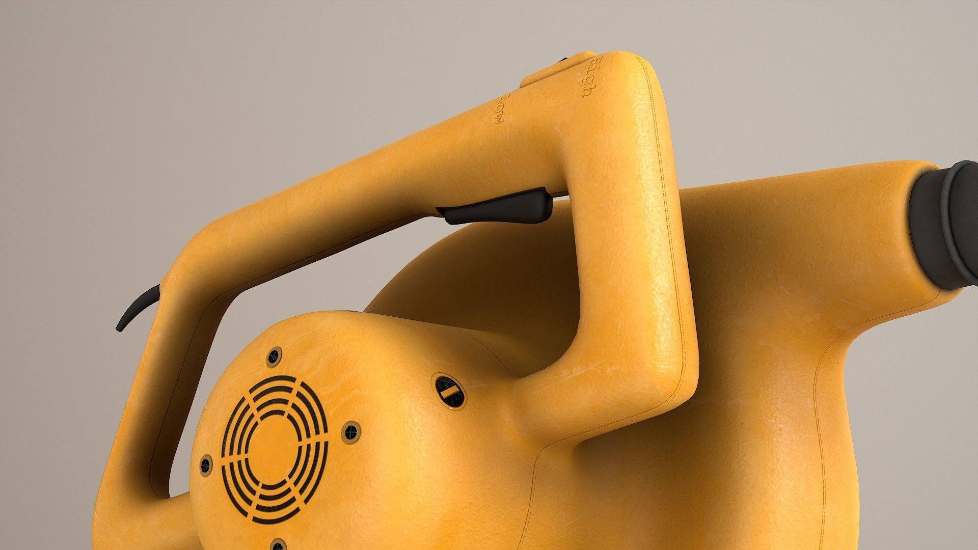 3D model Electric Blower VR / AR / low-poly | CGTrader