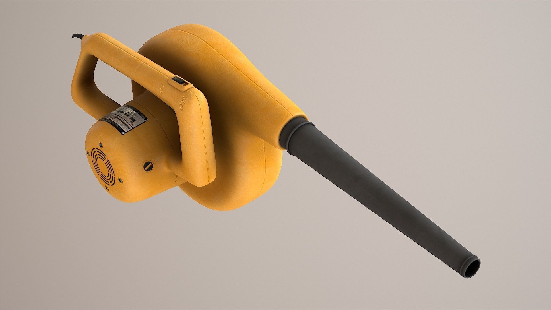 3D model Electric Blower VR / AR / low-poly | CGTrader