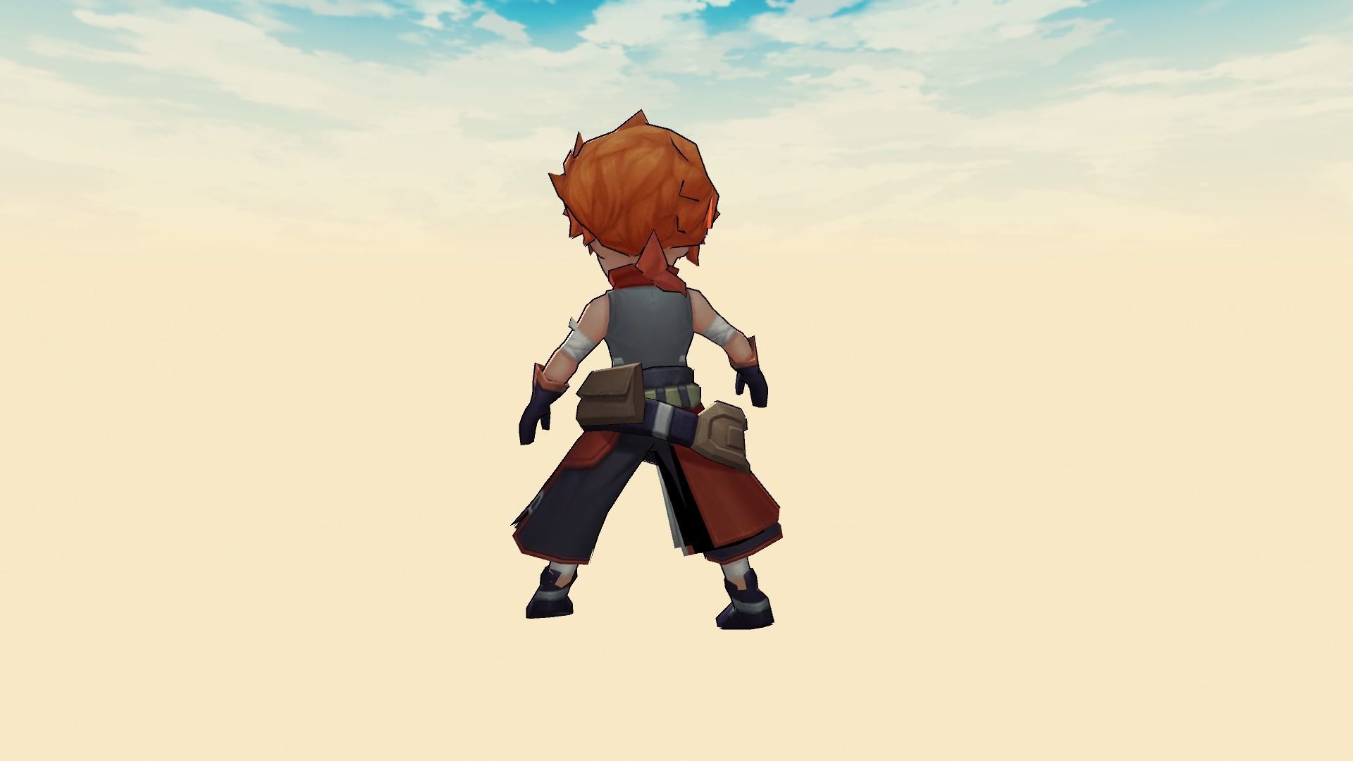 3D model Stylized Chibi Hero VR / AR / low-poly | CGTrader