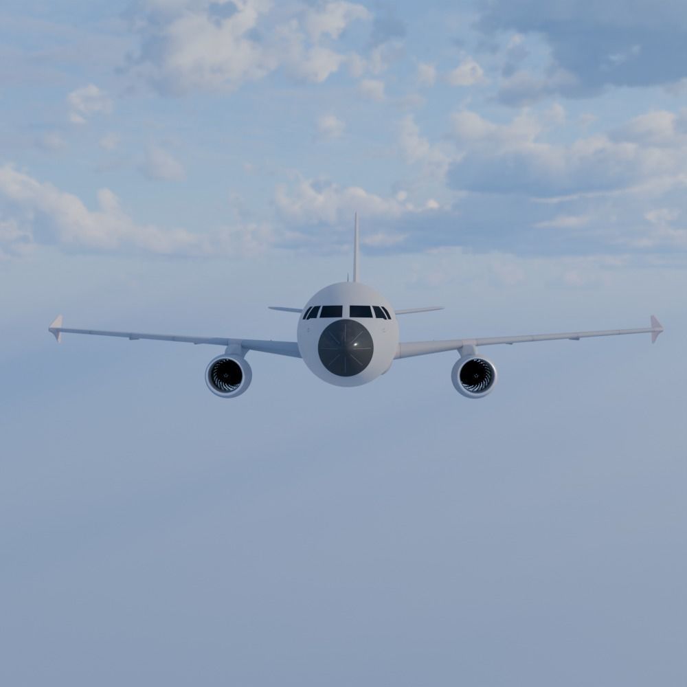 Airplane 3d model free VR / AR / low-poly 3D model | CGTrader
