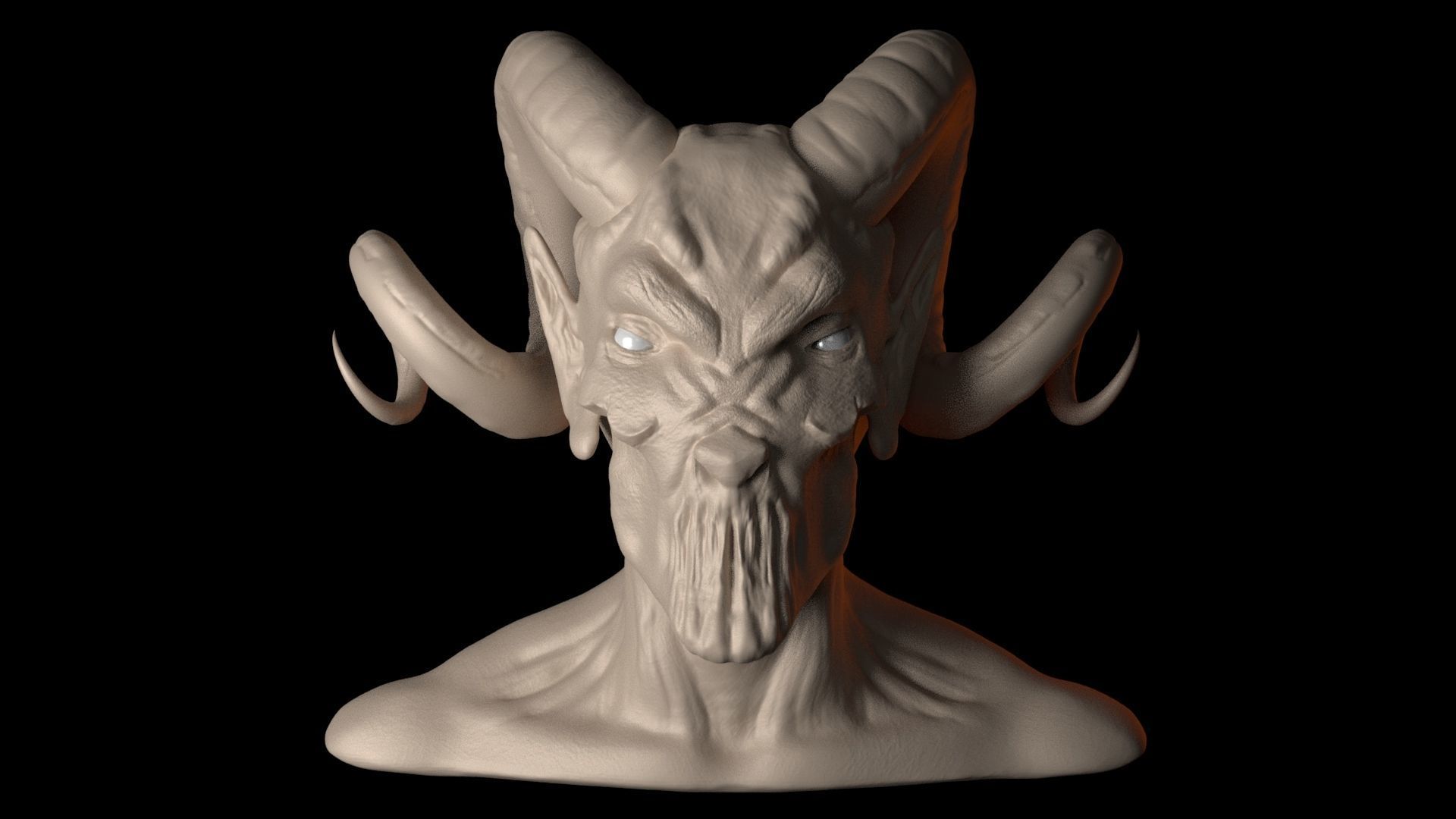 Zbrush Demon Model Character Sculpture Evil free 3D model | CGTrader