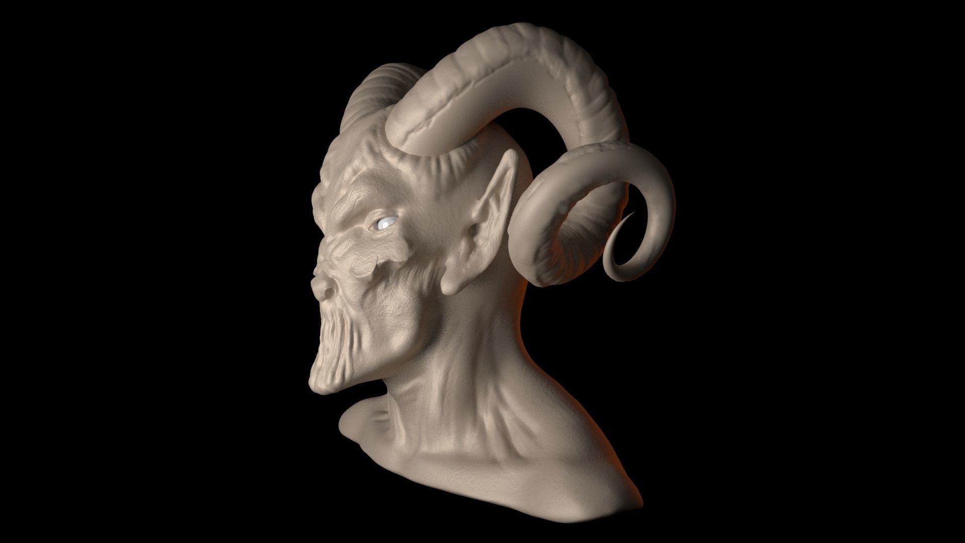 Zbrush Demon Model Character Sculpture Evil free 3D model | CGTrader