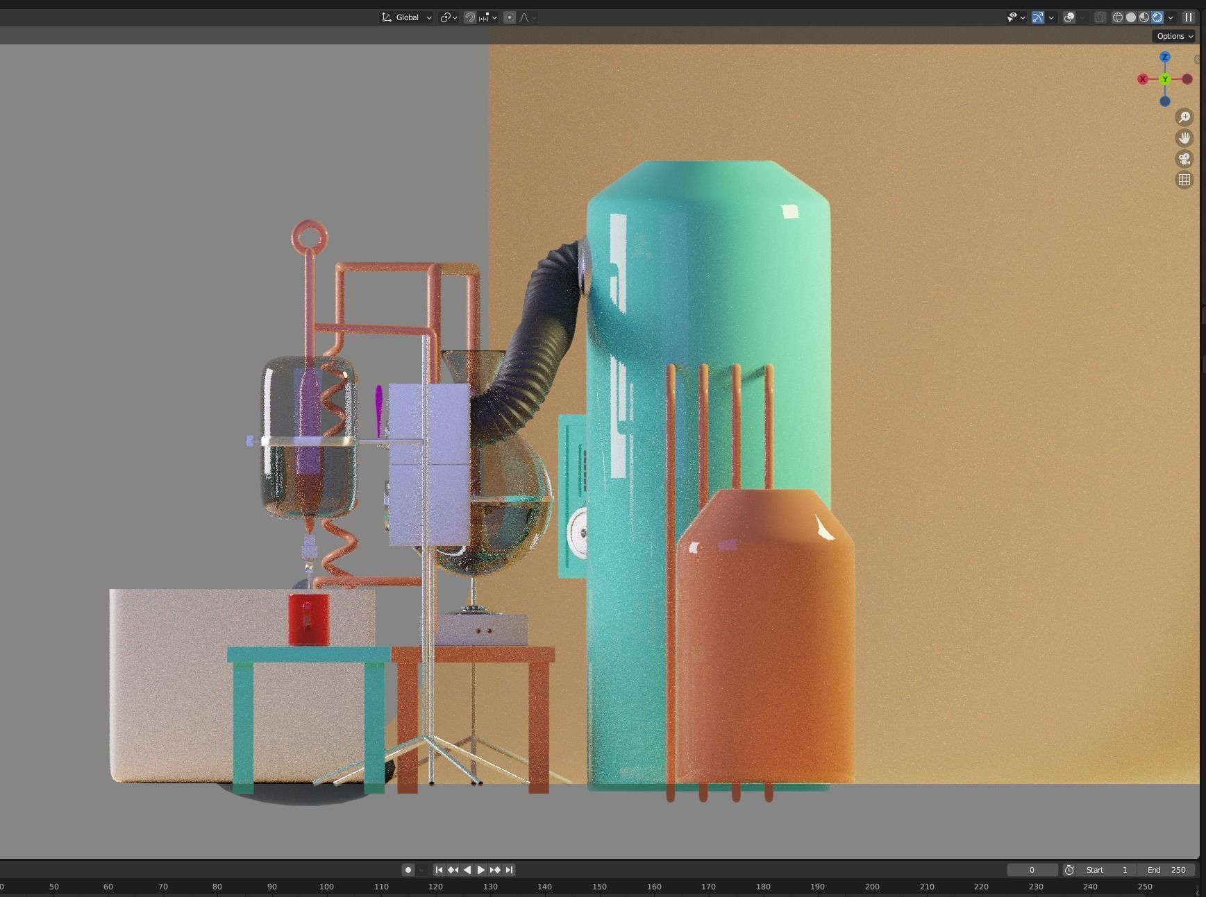 Isometric Laboratory 3D model | CGTrader
