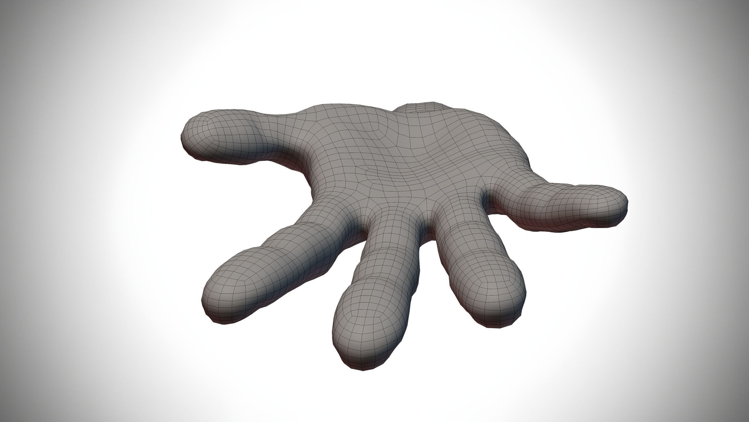 3D model Low-Polygon Hand VR / AR / low-poly | CGTrader