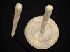 3D model Wooden Whorl Spindle VR / AR / low-poly | CGTrader