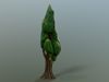 3D model Cypress Stylized Tree VR / AR / low-poly | CGTrader