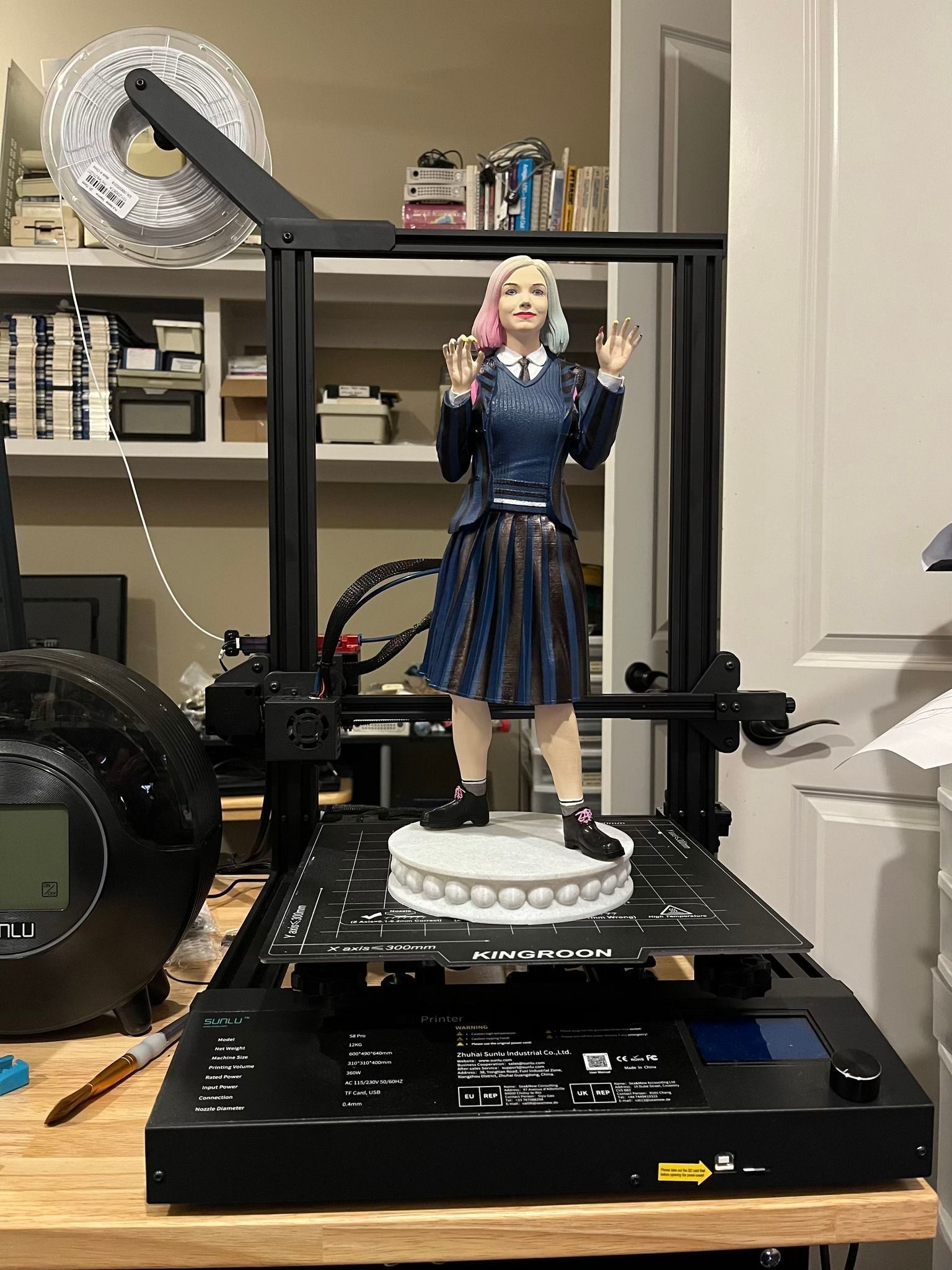 Enid Sinclair - Wednesday 3D model 3D printable | CGTrader