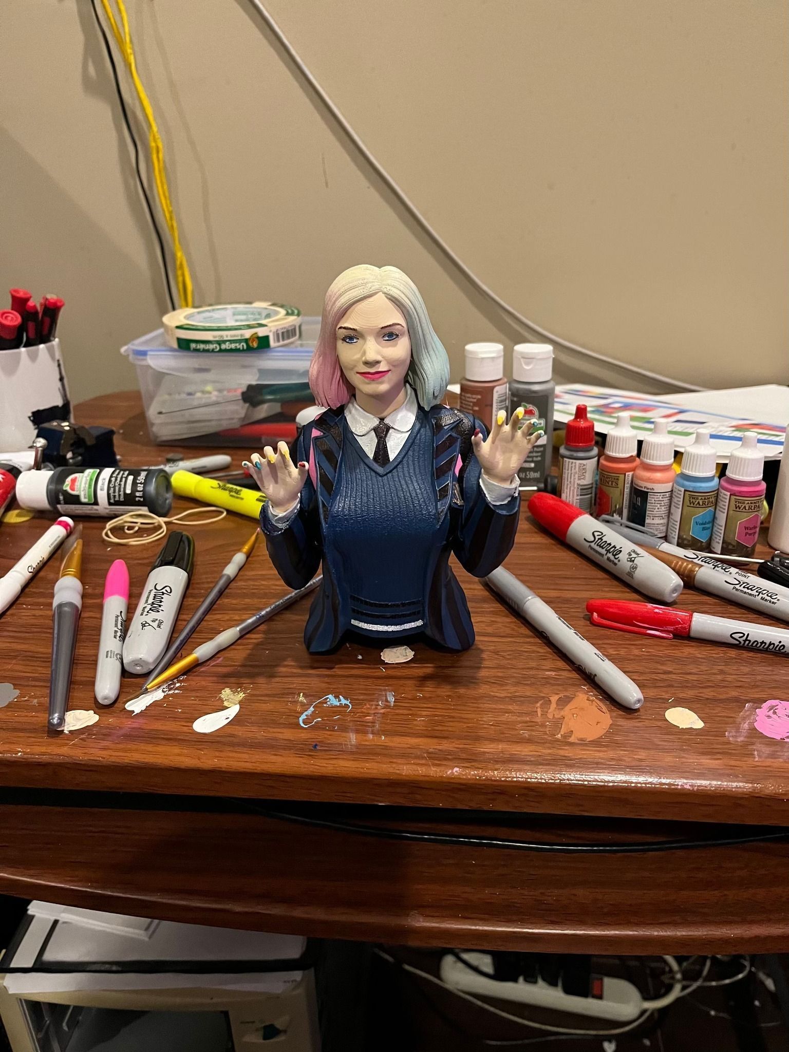 Enid Sinclair - Wednesday 3D model 3D printable | CGTrader