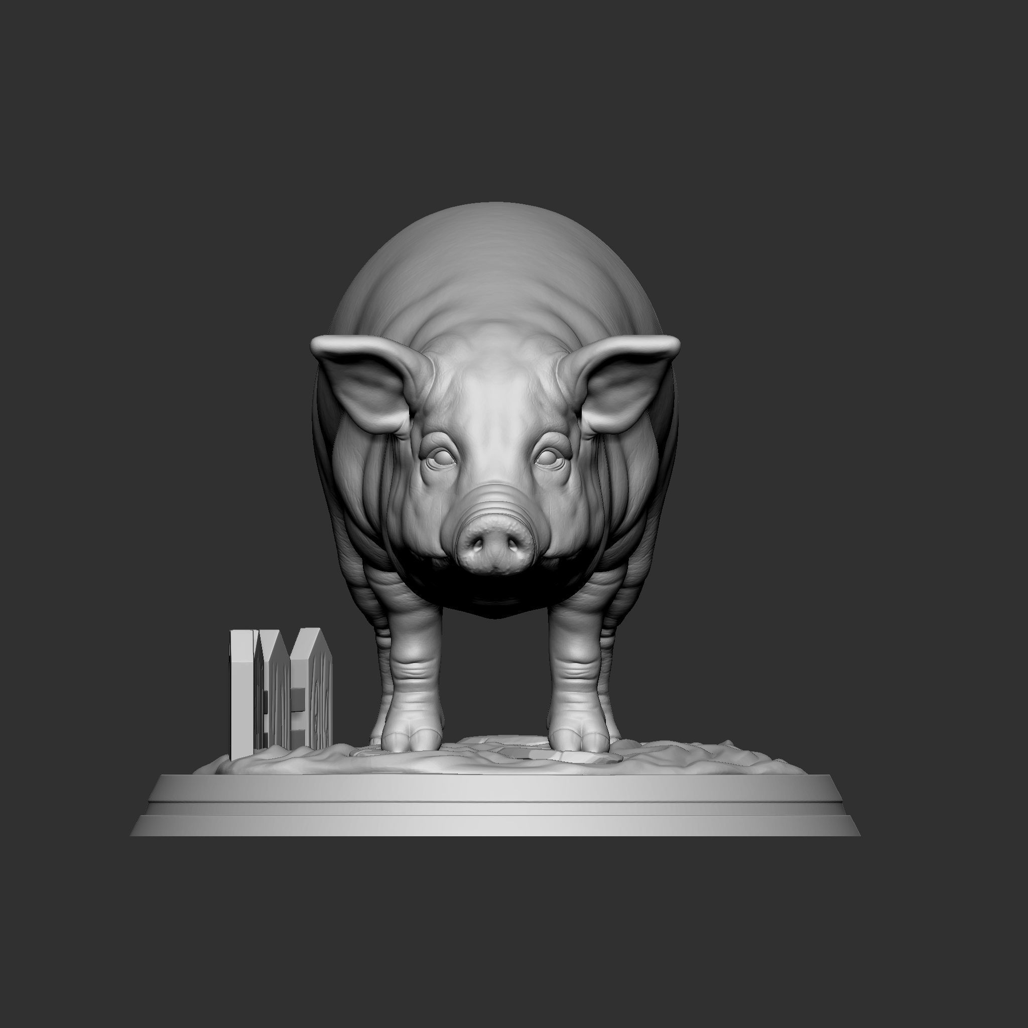 PIG 3d print model free 3D model 3D printable | CGTrader