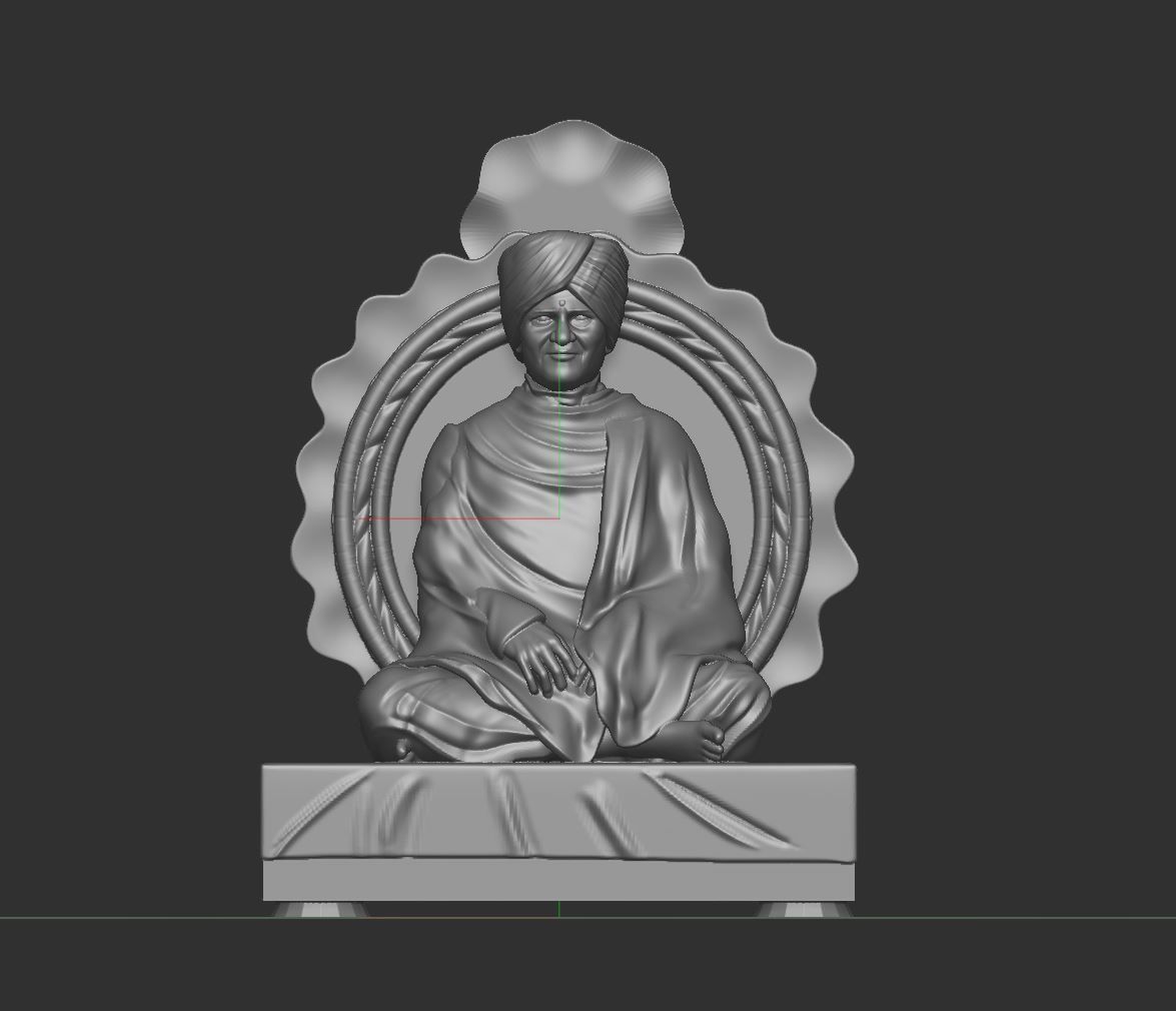 Swami ji 3D model 3D printable | CGTrader