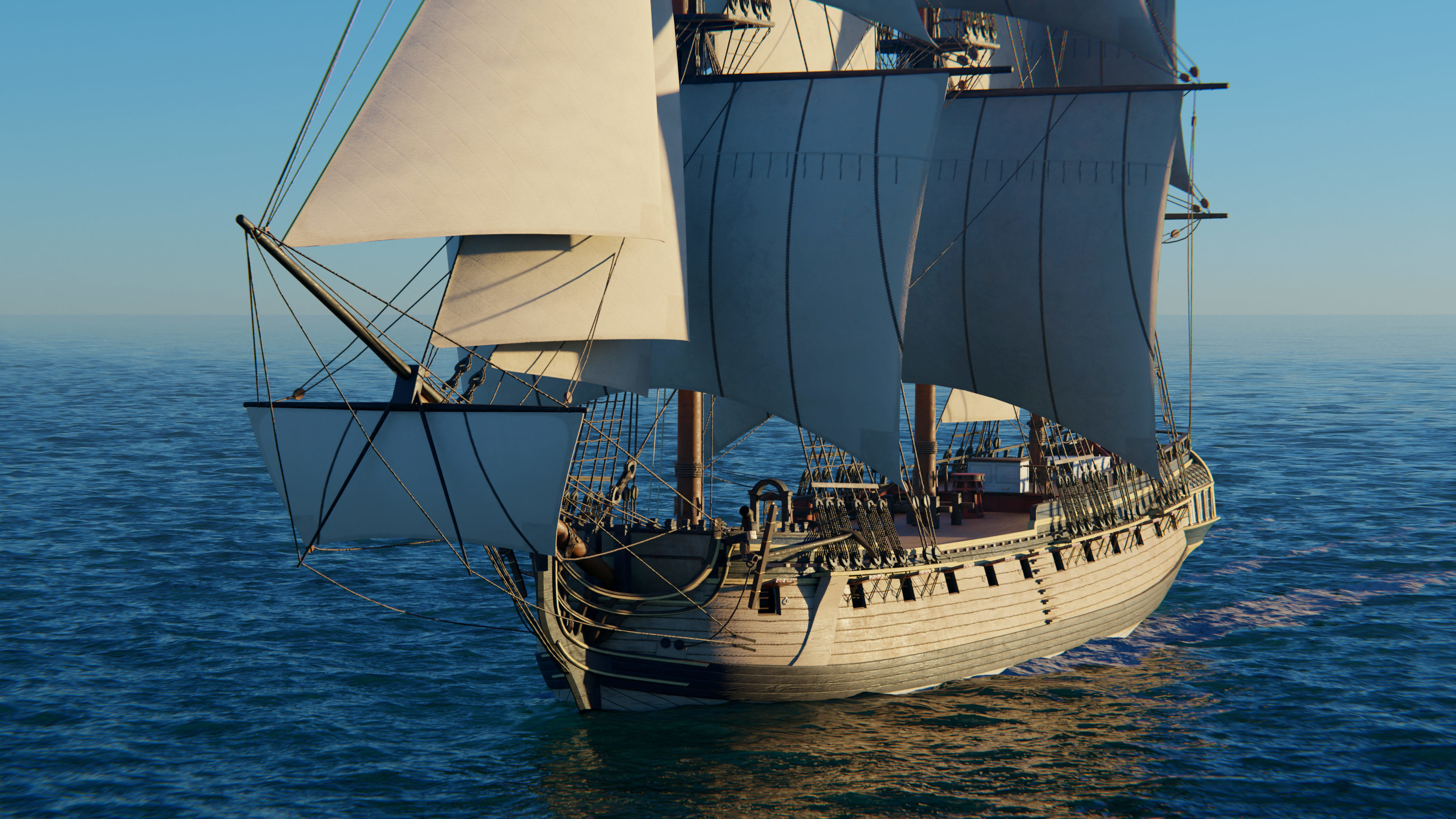 HMS Rose 3D model | CGTrader