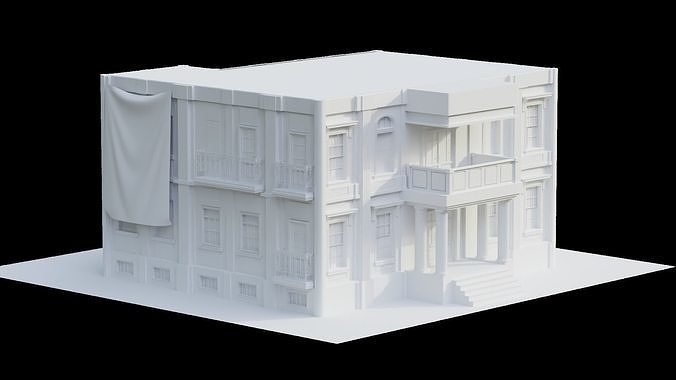 3D model Museum VR / AR / low-poly | CGTrader