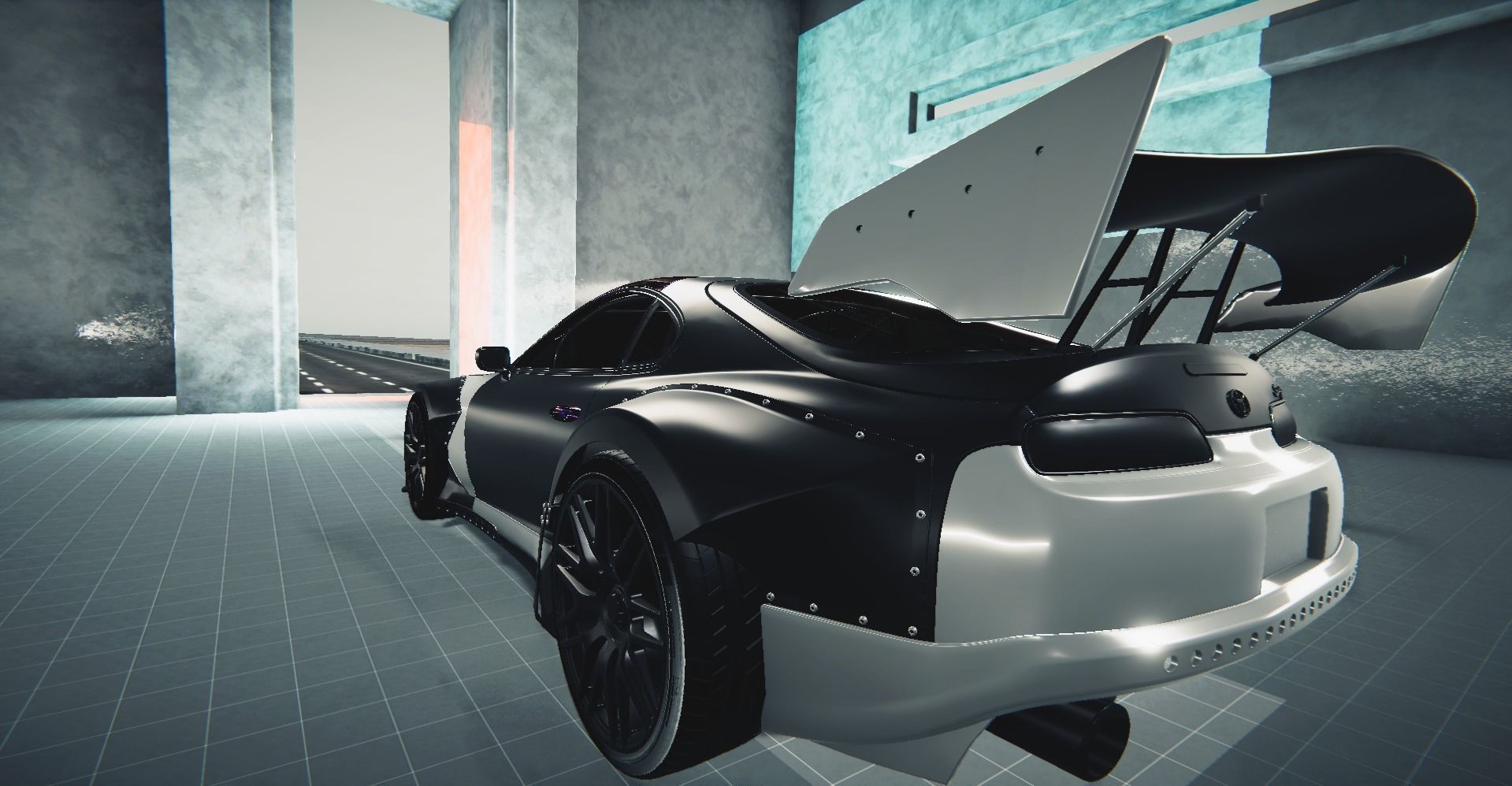 Toyota Supra MK4 1994 Modified Custom 3D model rigged | CGTrader