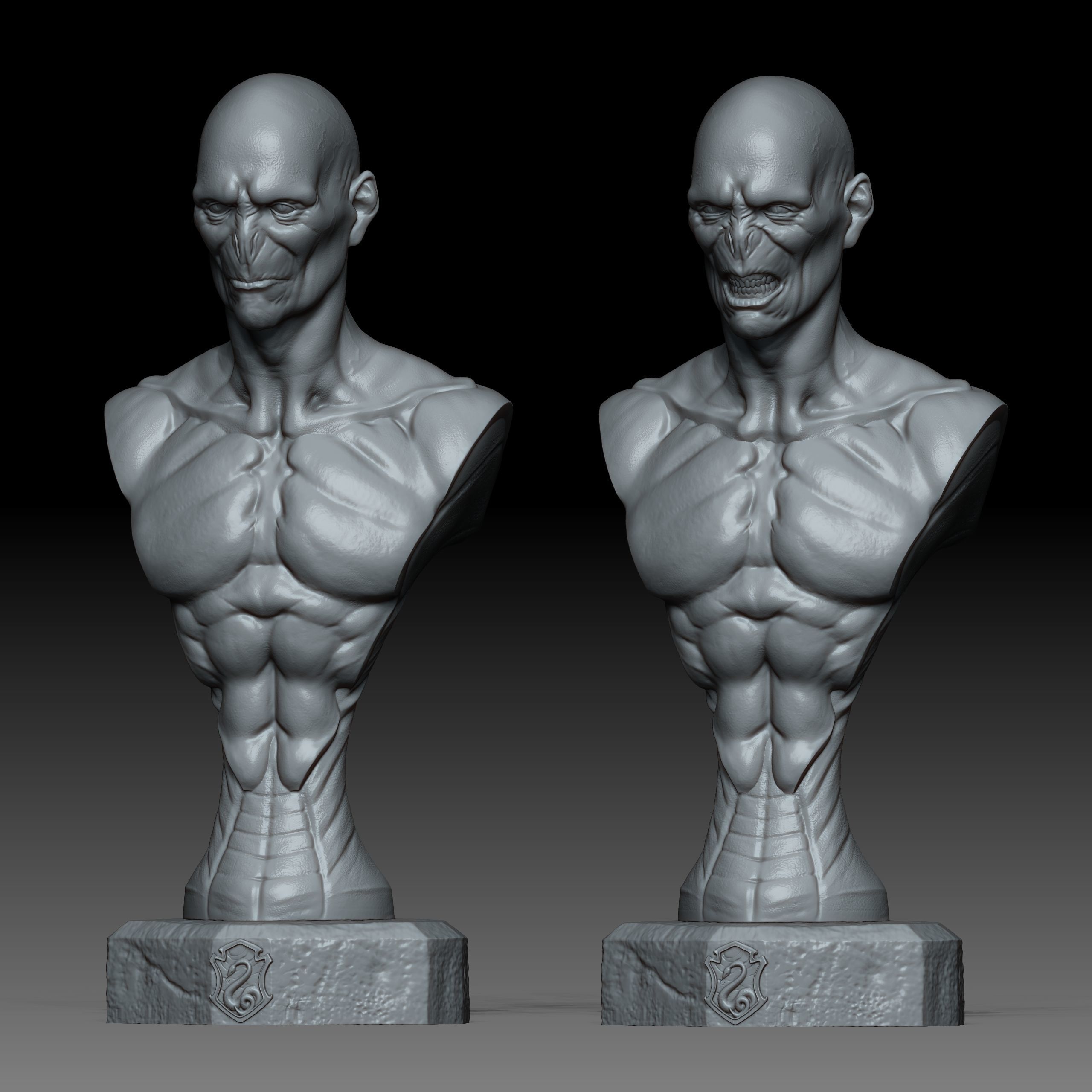 Lord Voldemort from Harry Potter for 3D printing 3D model 3D printable ...