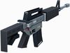 3D model Blocky Stylized M4A1 Assault Rifle - Low Poly Game Ready VR ...