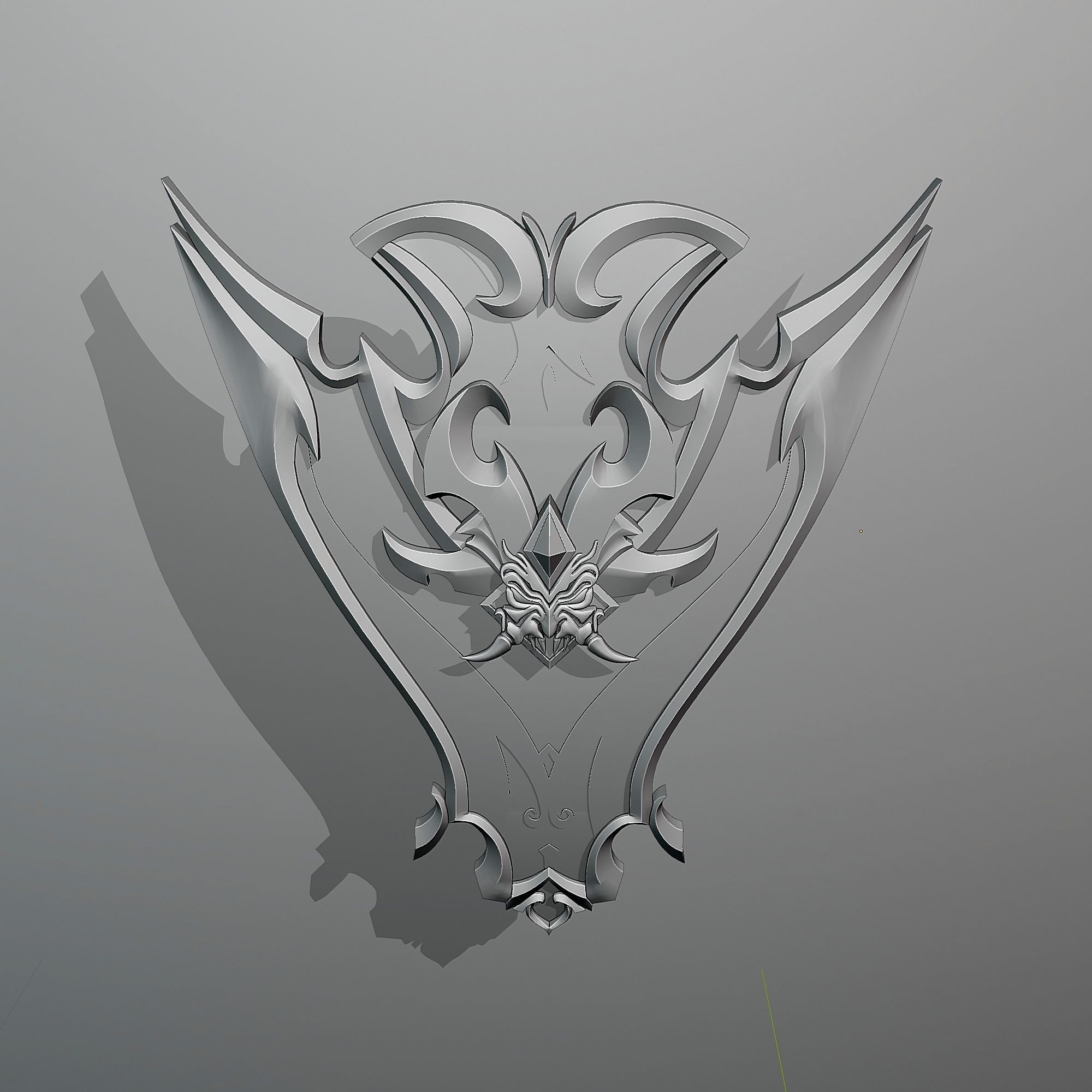 Stylized viking shield 1 3D model | CGTrader