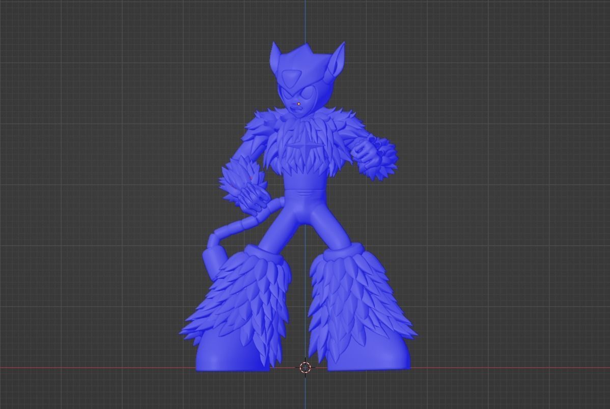Pluto Mega Man V 3D model rigged | CGTrader