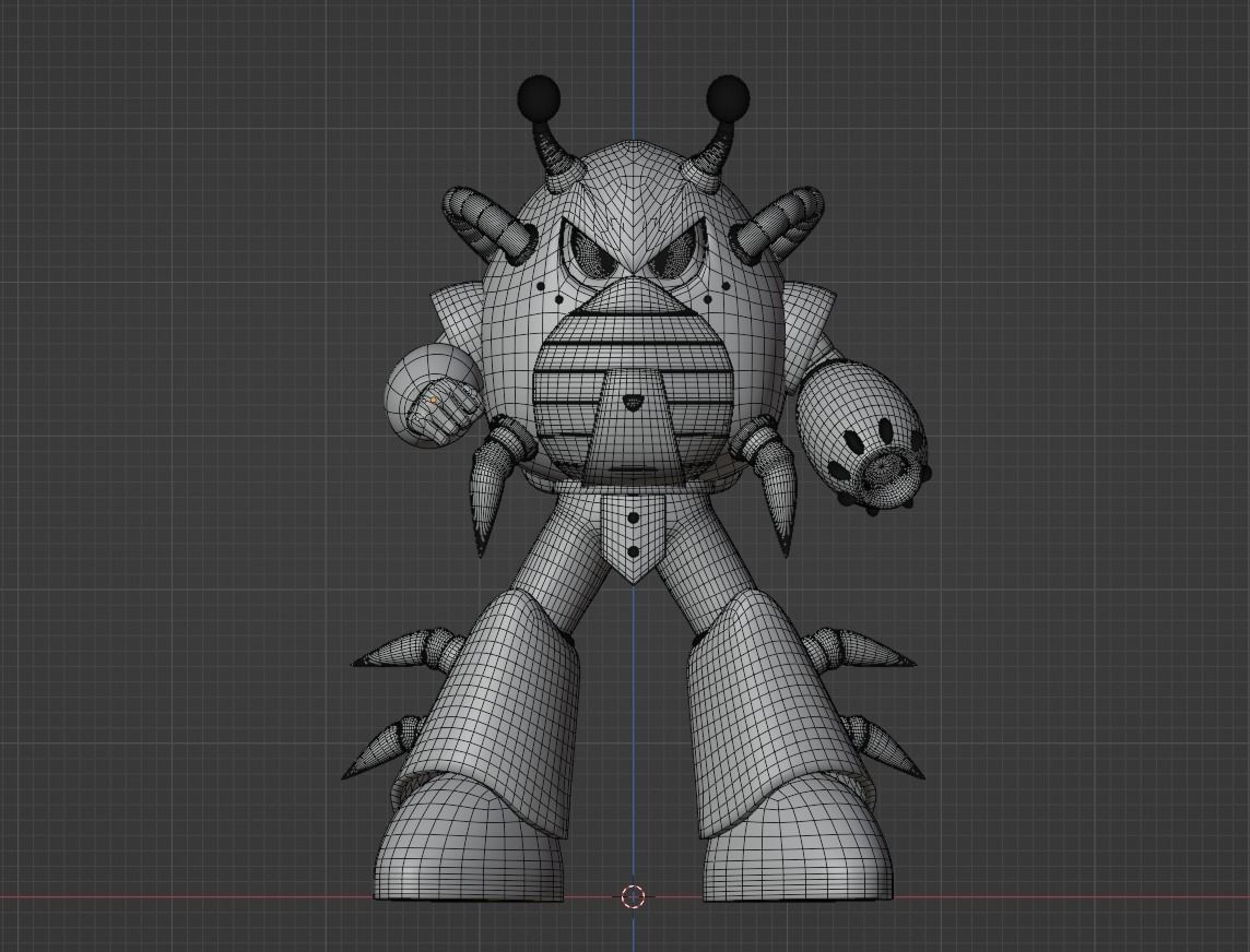 Venus Mega Man V 3D model rigged | CGTrader