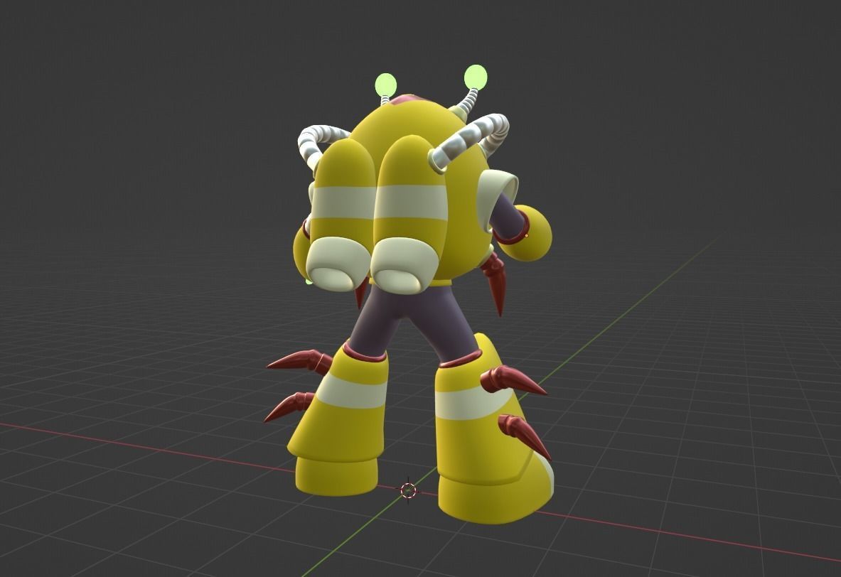 Venus Mega Man V 3D model rigged | CGTrader