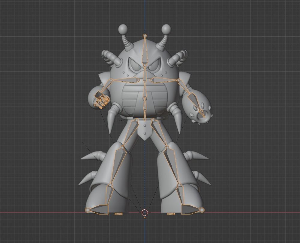 Venus Mega Man V 3D model rigged | CGTrader