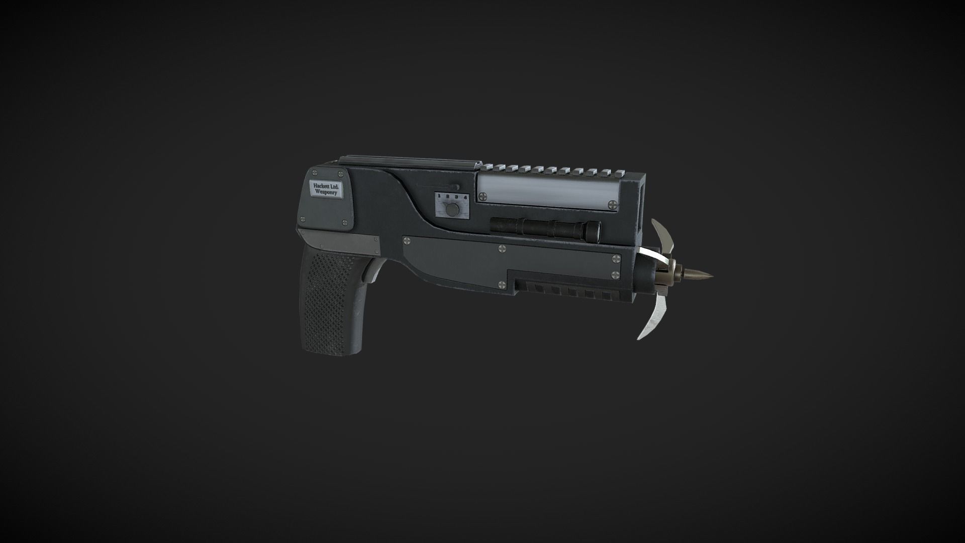 Grappling Gun free VR / AR / low-poly 3D model rigged | CGTrader