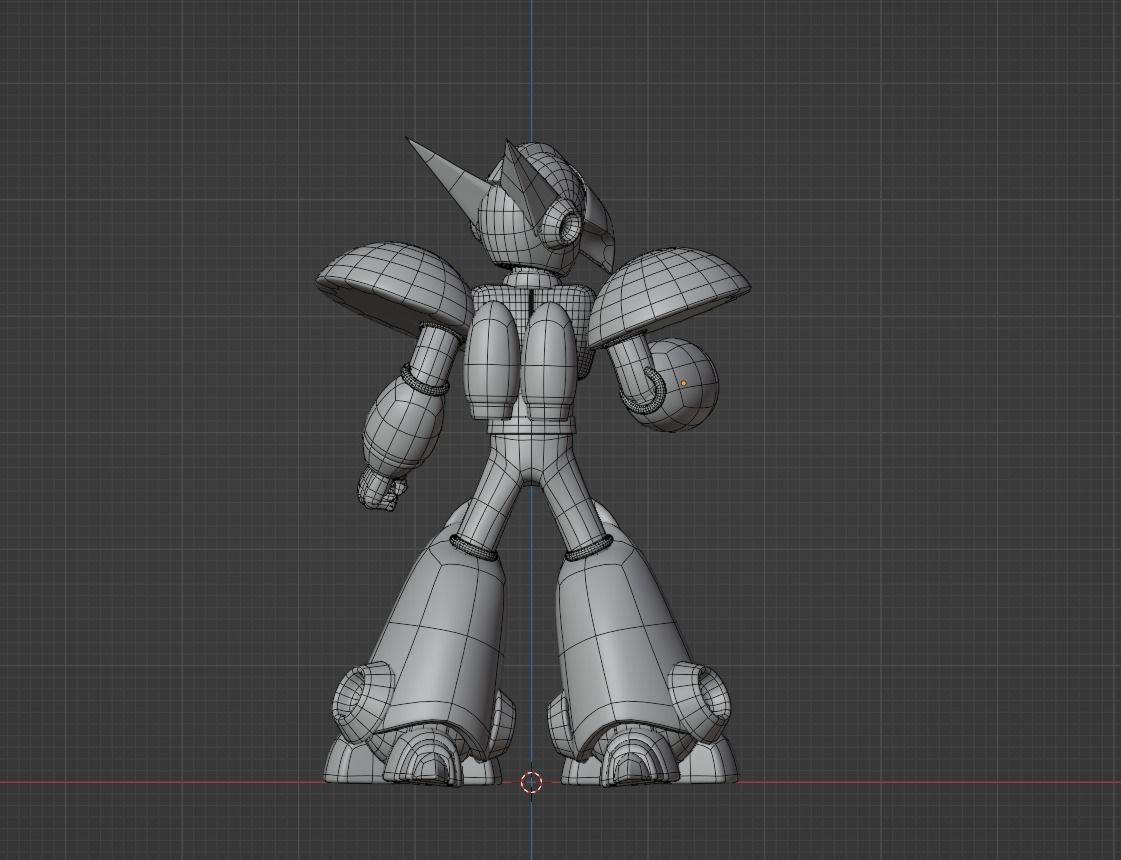 Jupiter Mega Man V 3D model rigged | CGTrader